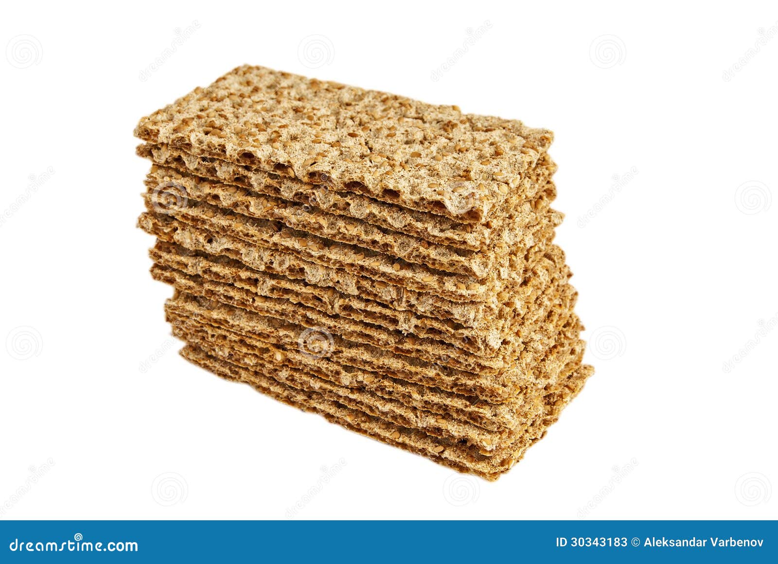 Sesame crispbread stock image. Image of healthy, grain - 30343183