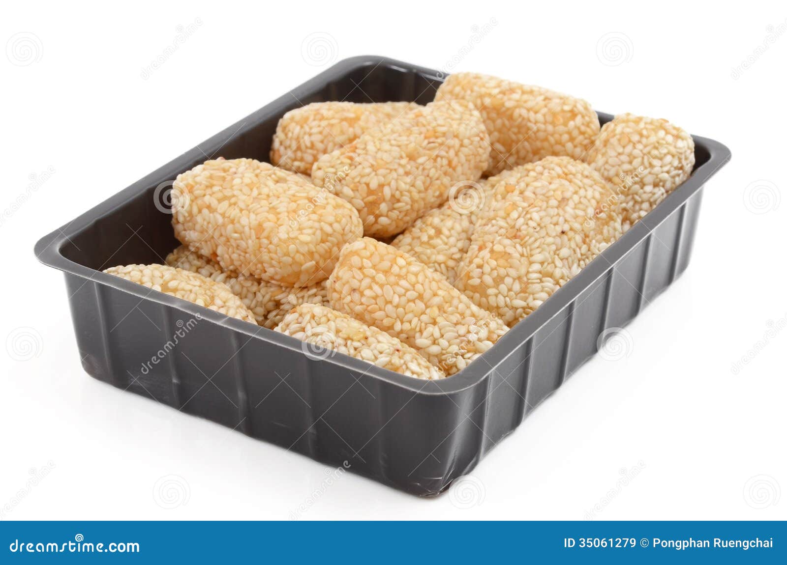 Sesame Dessert stock image. Image of sesame, food, fried - 35061279