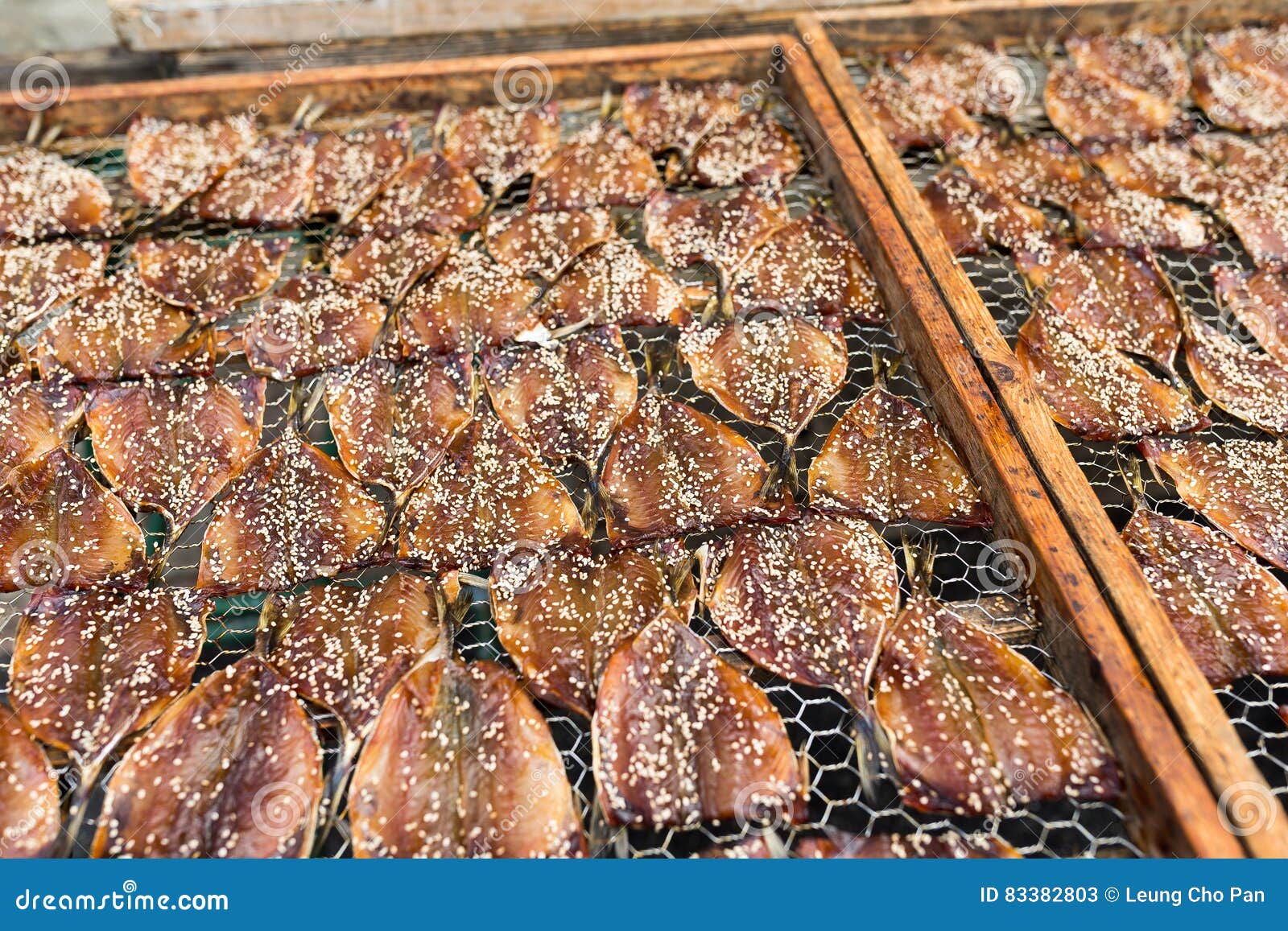 Sesame dried fish stock image. Image of asian, preserve - 83382803