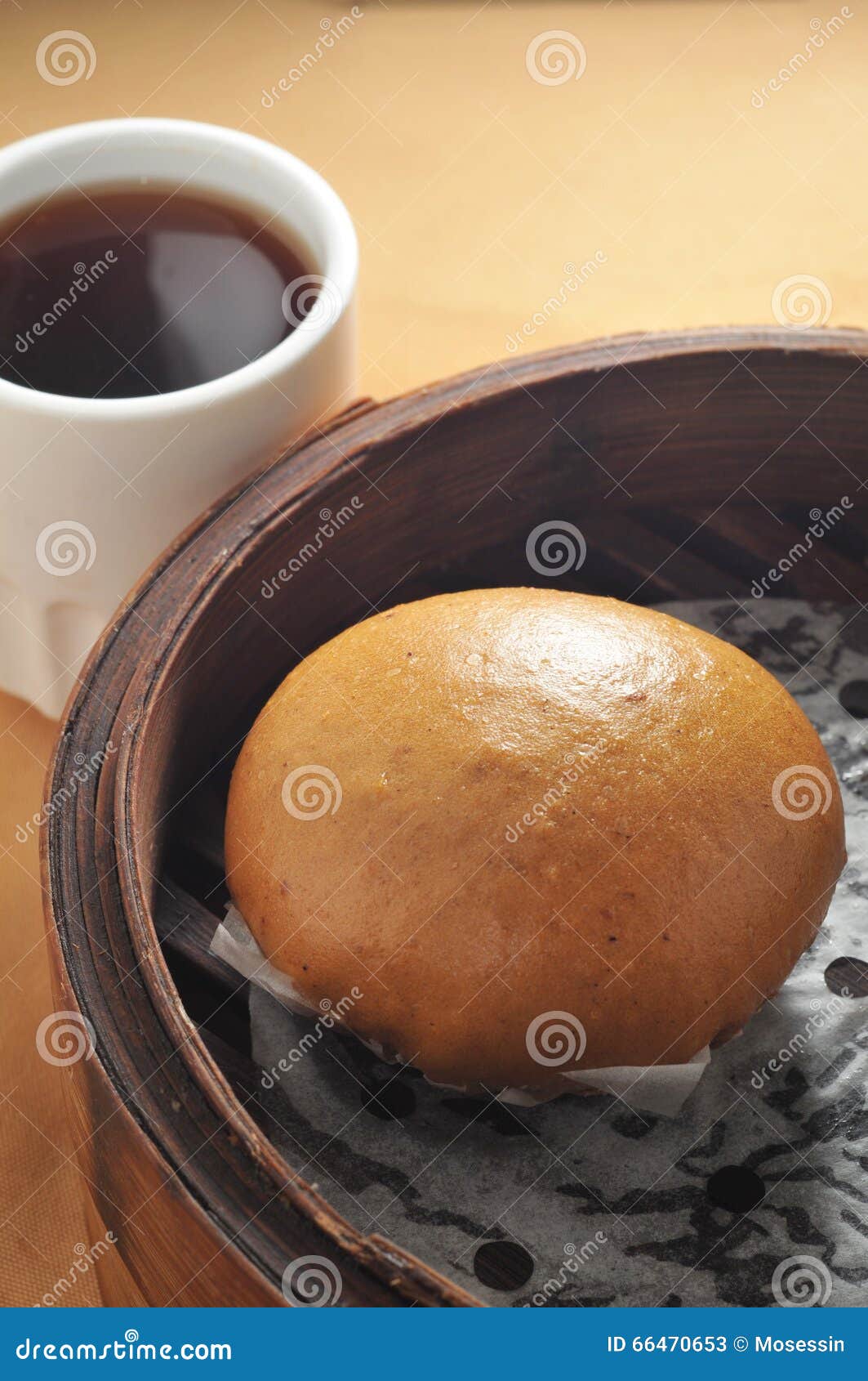 Sesame Lotus paste bun stock image. Image of drink, lotus - 66470653