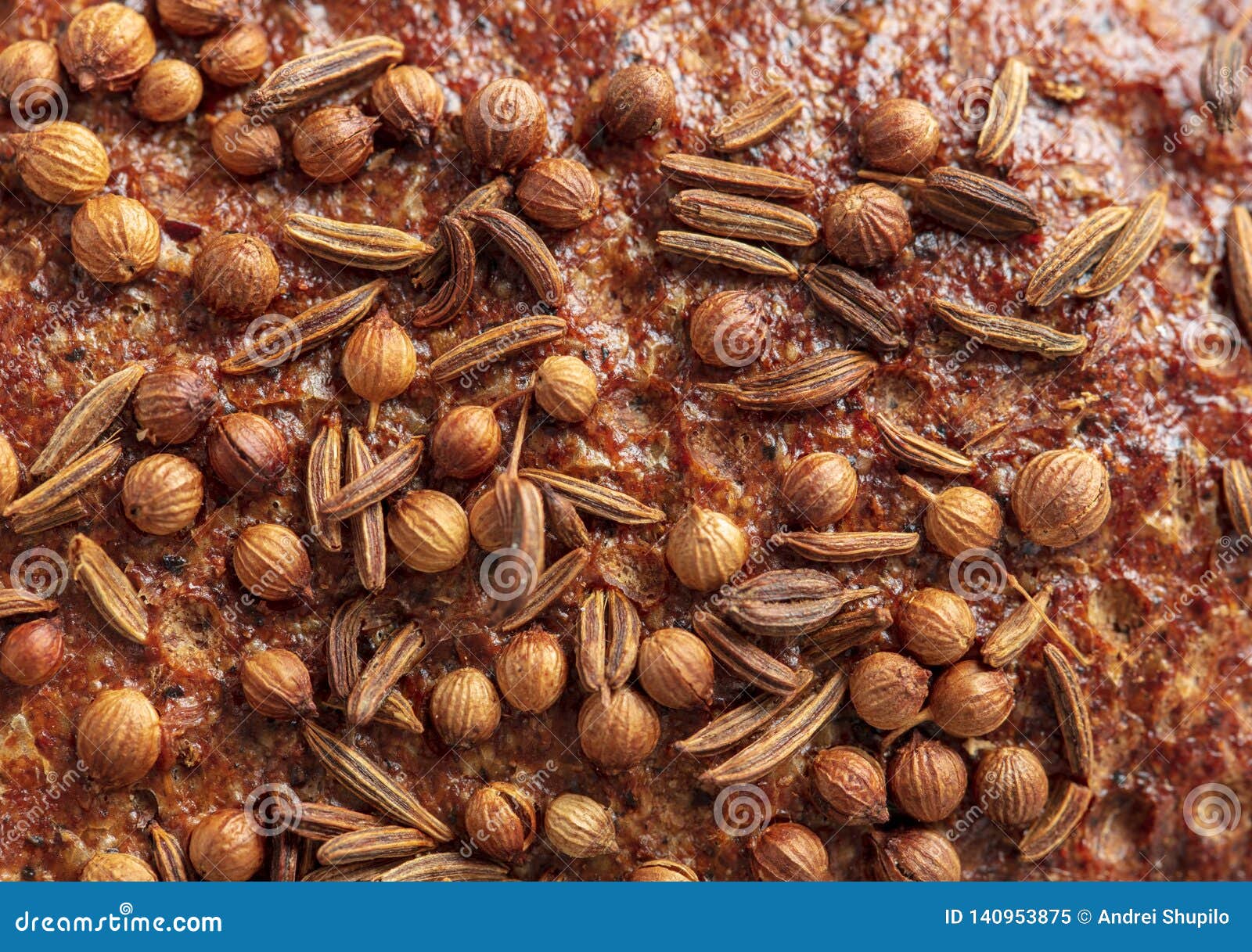 Sesame Rye Bread As a Background Stock Image - Image of bread, wheat ...