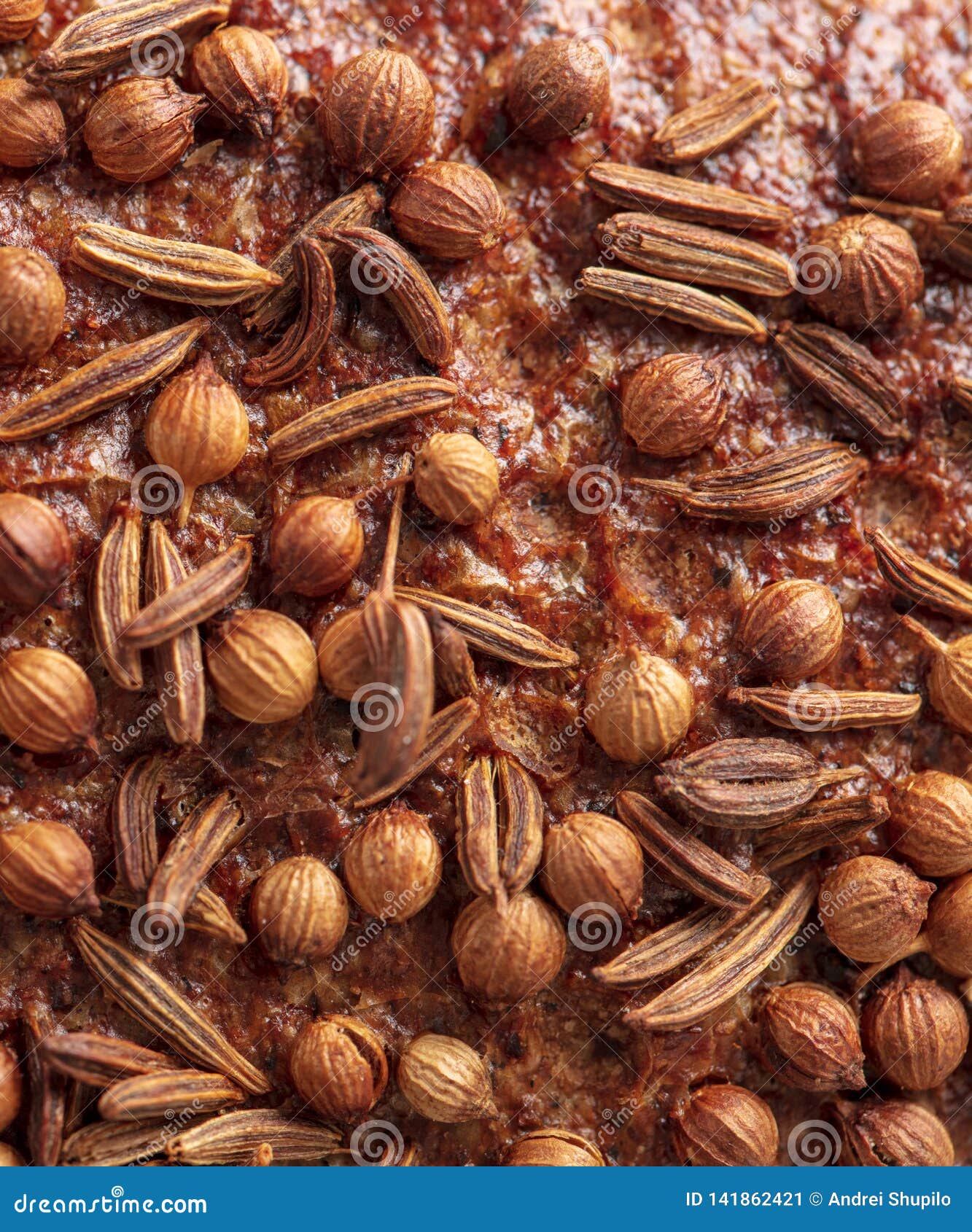 Sesame Rye Bread As a Background Stock Image - Image of wheat, natural ...