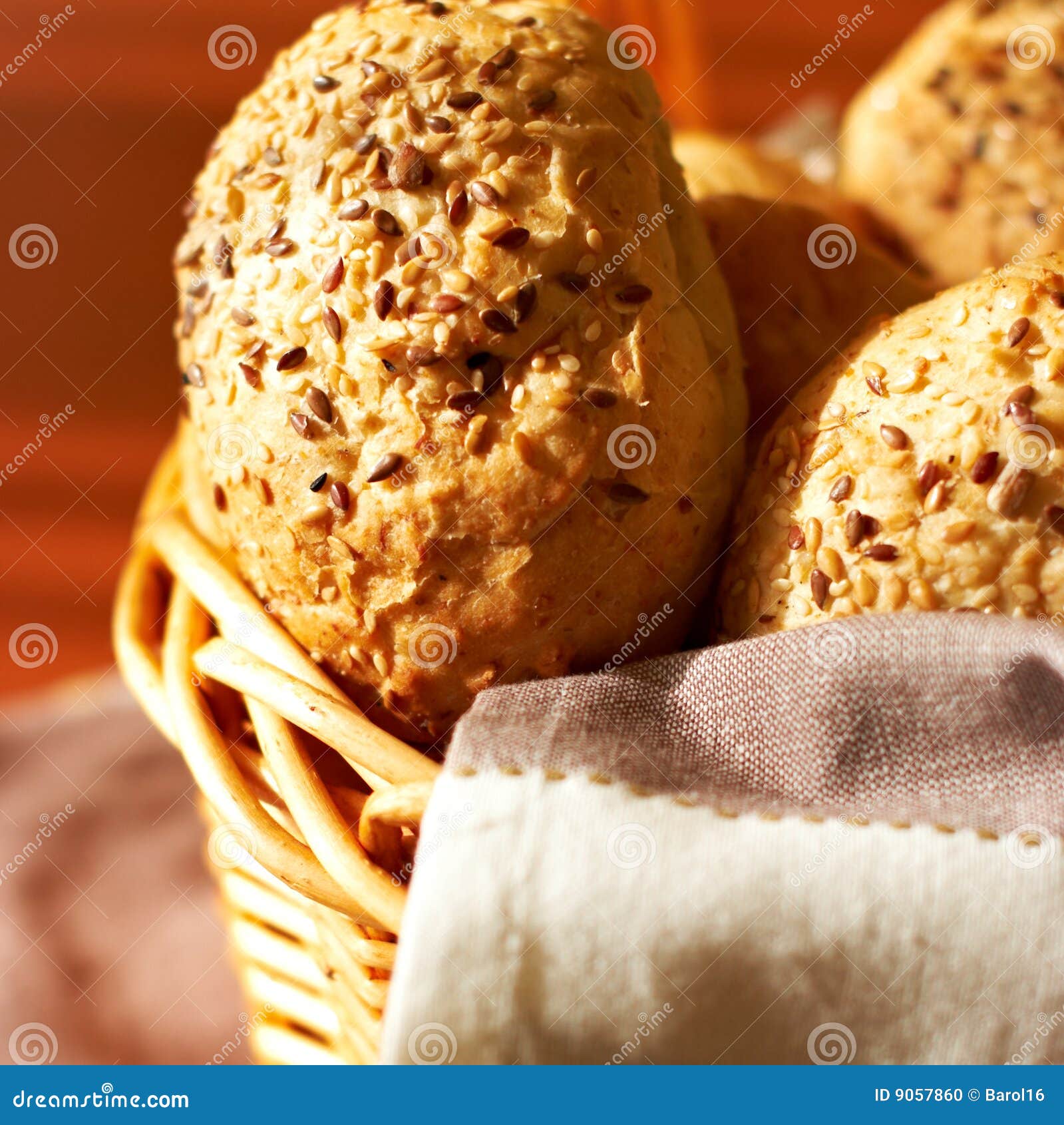 Sesame seed buns stock photo. Image of breakfast, meal - 9057860