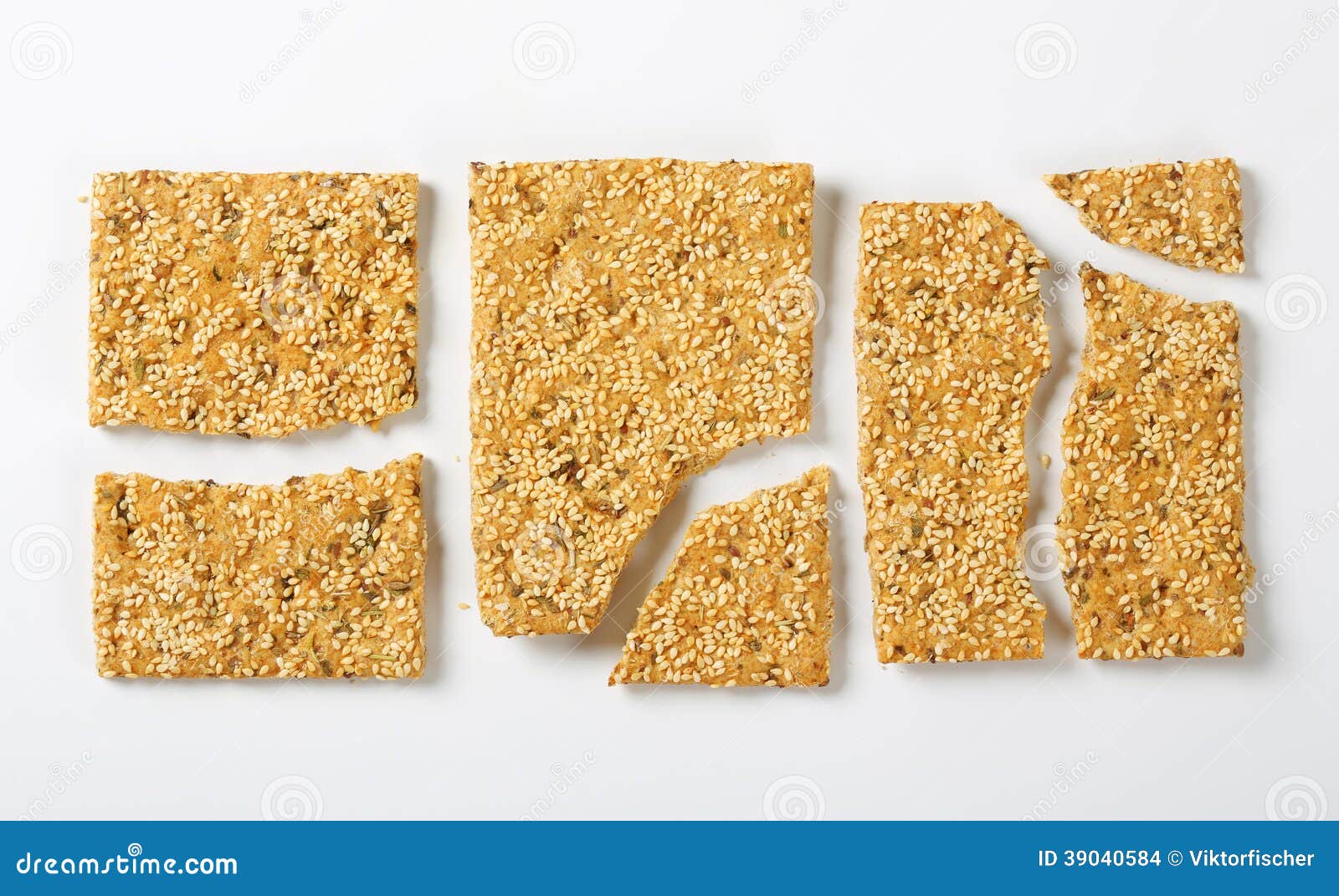 Sesame seed crackers stock photo. Image of appetizer - 39040584