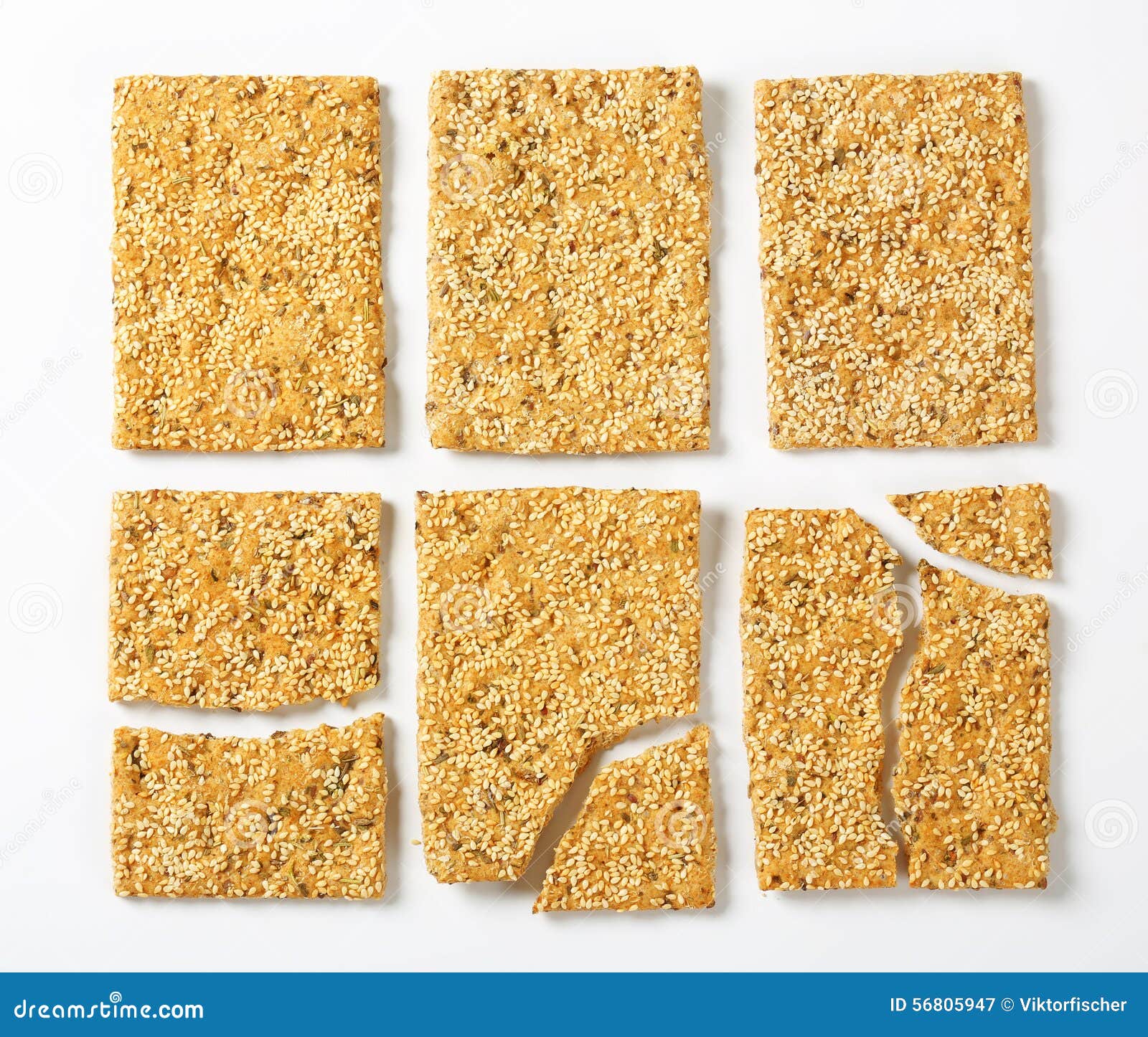 Sesame seed crackers stock image. Image of nutritious - 56805947