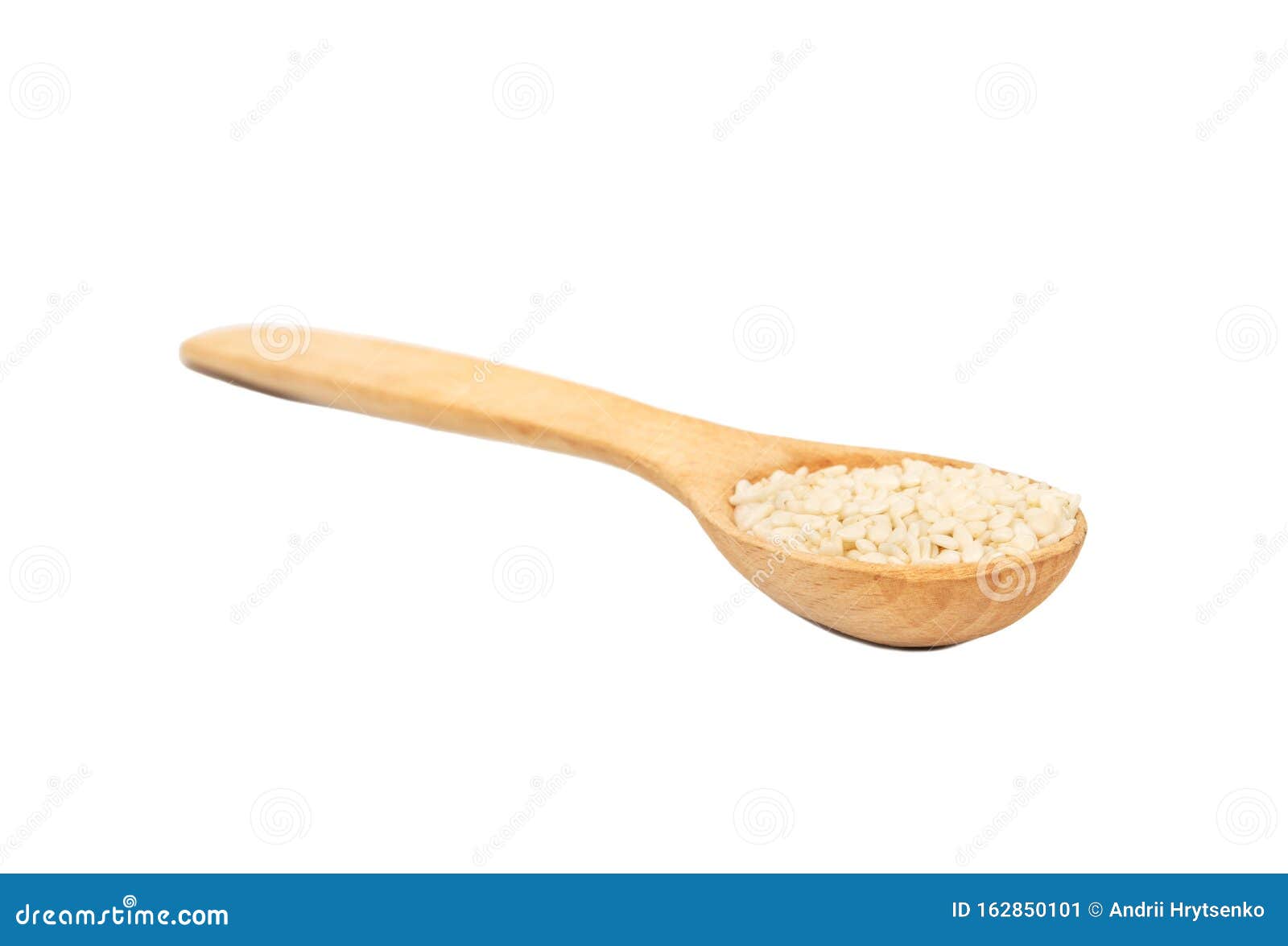Sesame seeds in spoon stock image. Image of heap, close - 162850101