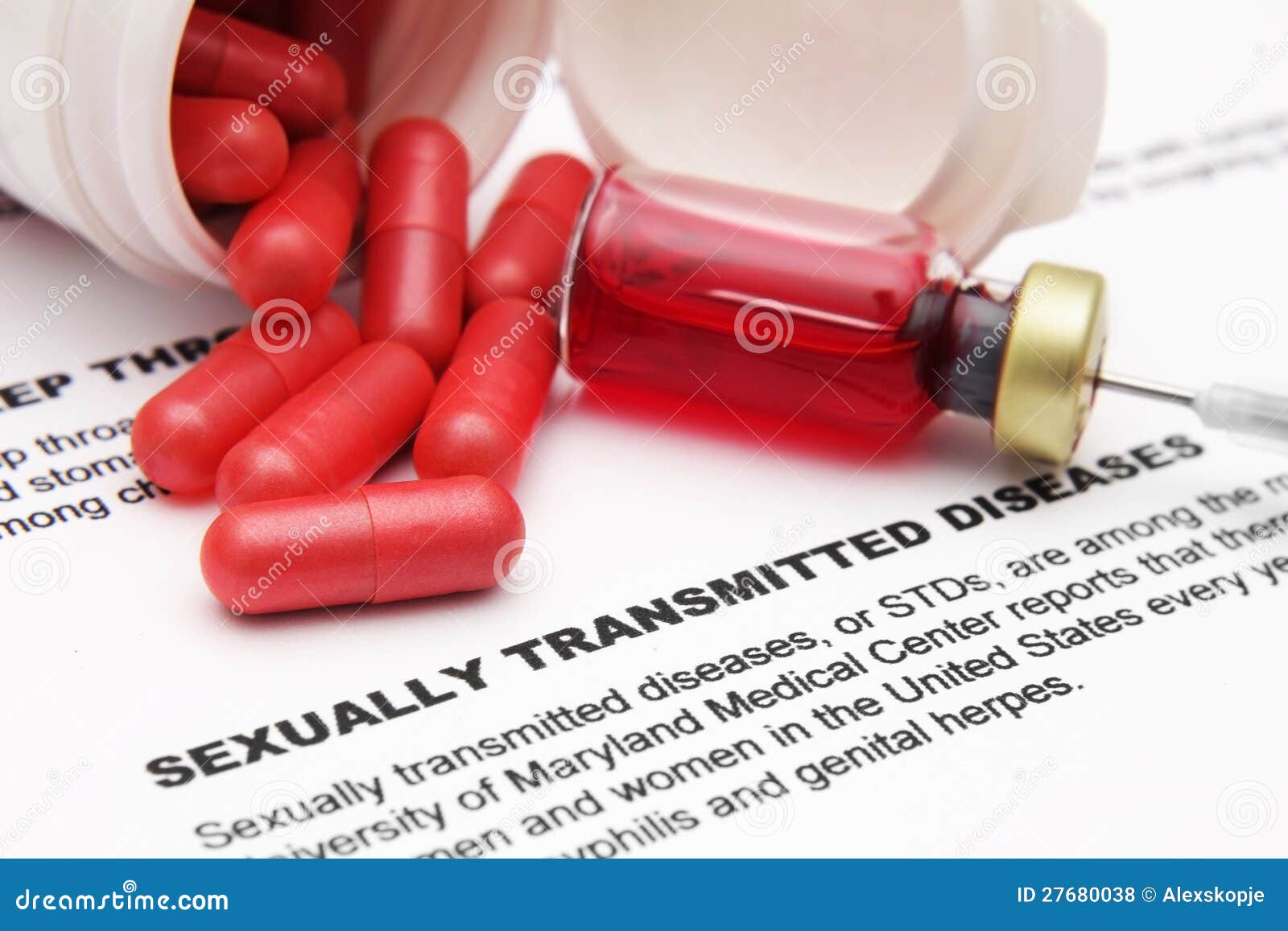 Sessuale - Malattie Trasmesse Fotografia Stock - Immagine di malattia ...