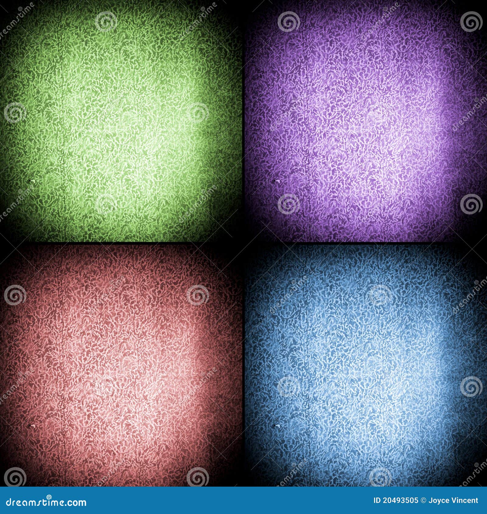 Set of 4 Abstract Backgrounds Stock Image - Image of blue, color: 20493505