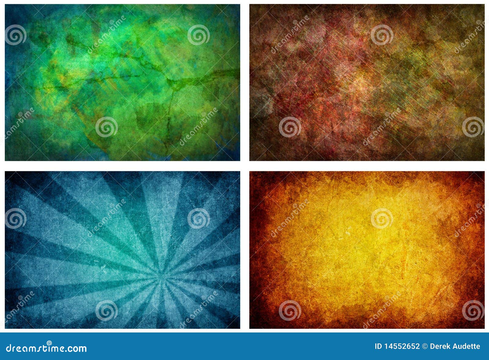 Set of 4 High Resolution Texture Backgrounds Stock Illustration ...