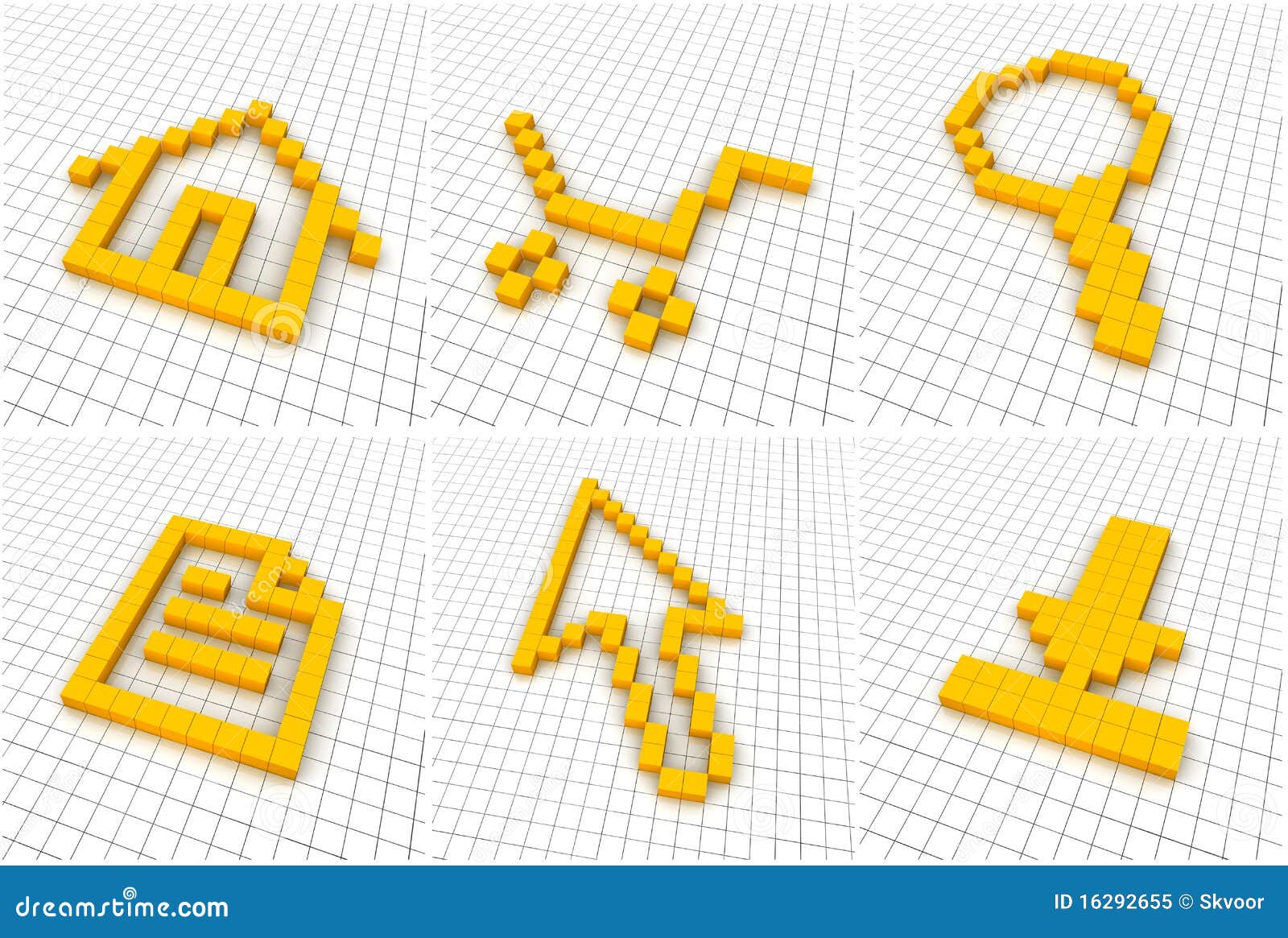 Orange Icons Cartoon Infographics - Can Illustrate A Strategy, Workflow ...