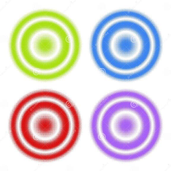 Set of Abstract Backgrounds with Halftone Pattern Stock Vector ... Set of Abstract Backgrounds with Halftone Pattern Stock Vector ...