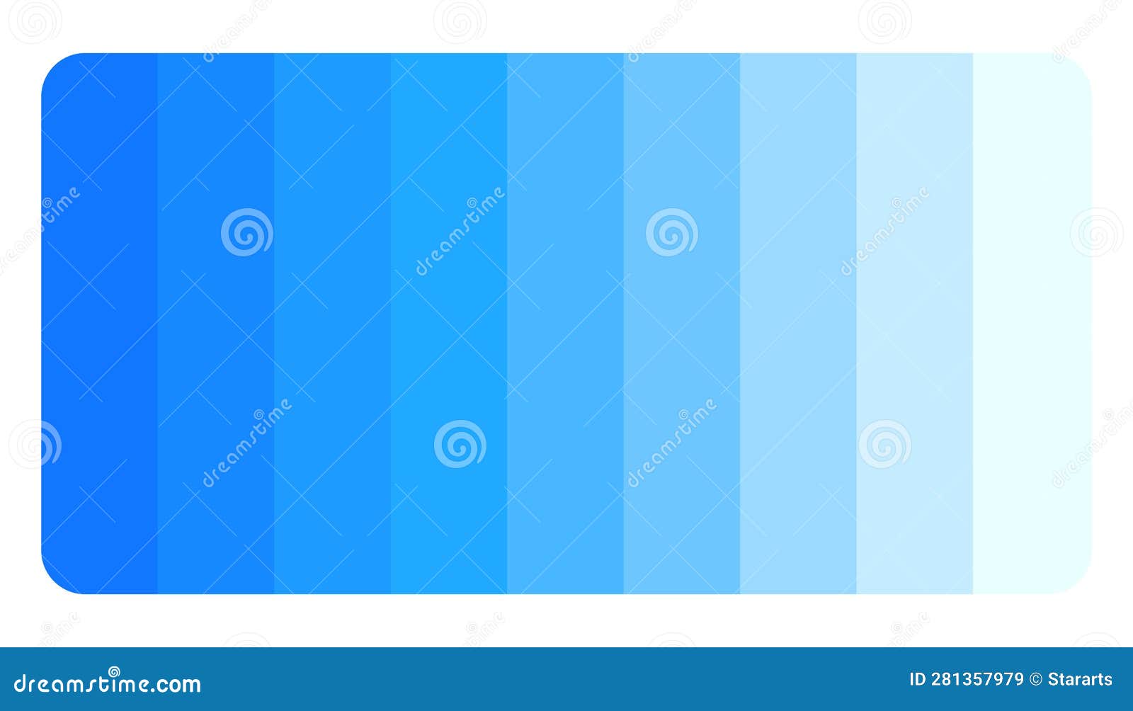 Set of Abstract Color Palette Banners for Presentation Design Stock ...