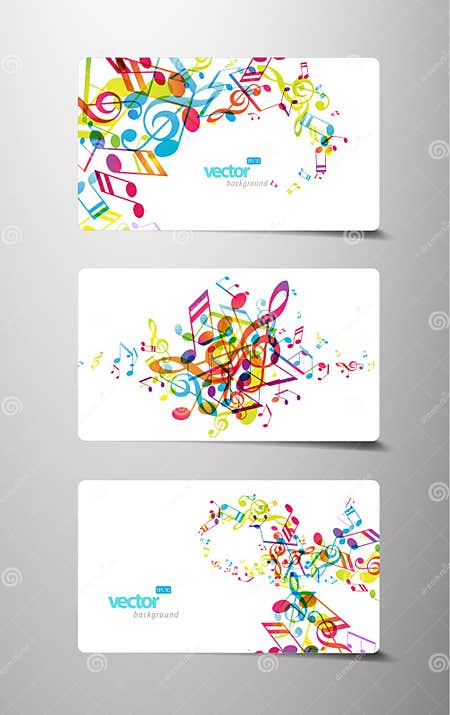 Set of Abstract Colorful Music Tags. Stock Vector - Illustration of ...