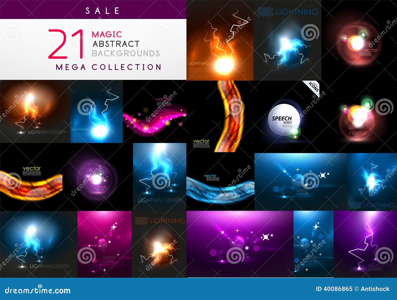 Dark Magic Enchanted Forest Template Cartoon Vector | CartoonDealer.com ...