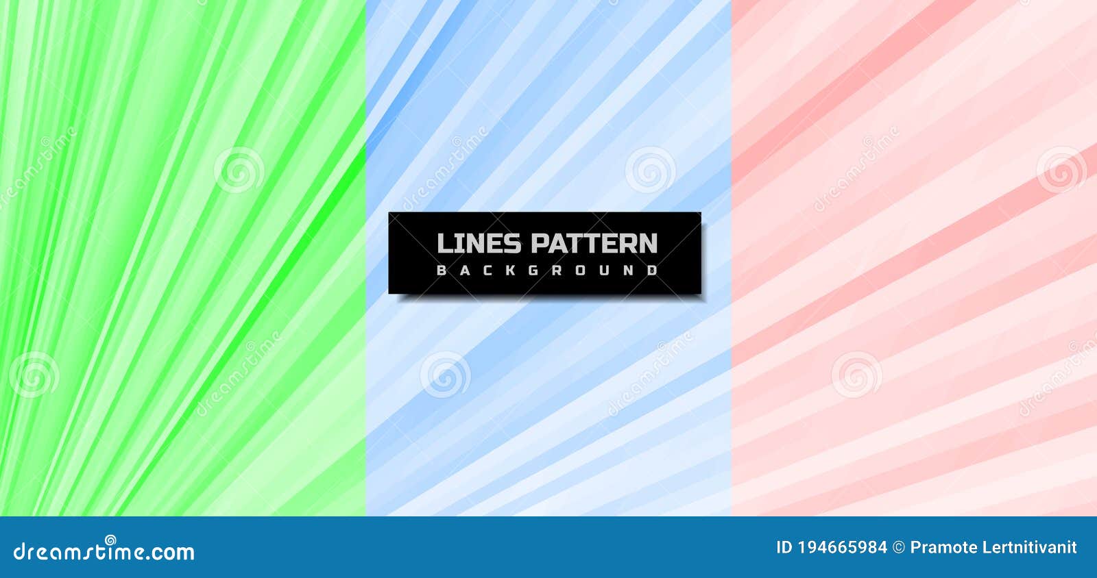 Set of Abstract Green, Blue, Red, Diagonal Lines Pattern Background ...