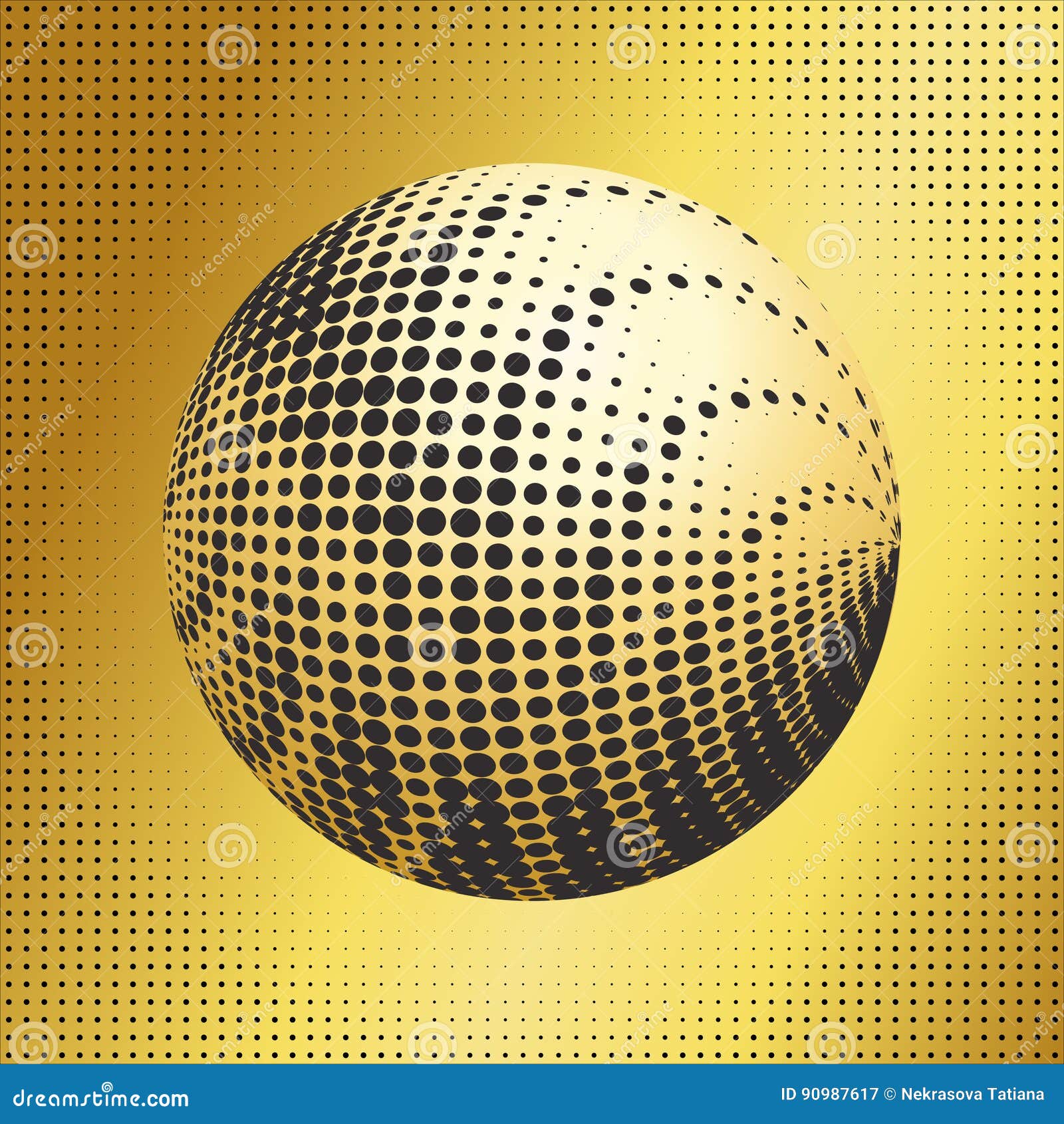 Set Abstract Halftone 3D Spheres_38 Stock Vector - Illustration of ...
