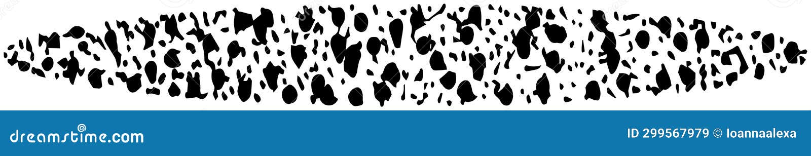 Set of Abstract Shapeless Spots and Dots. Black Vector Grainy Brush ...