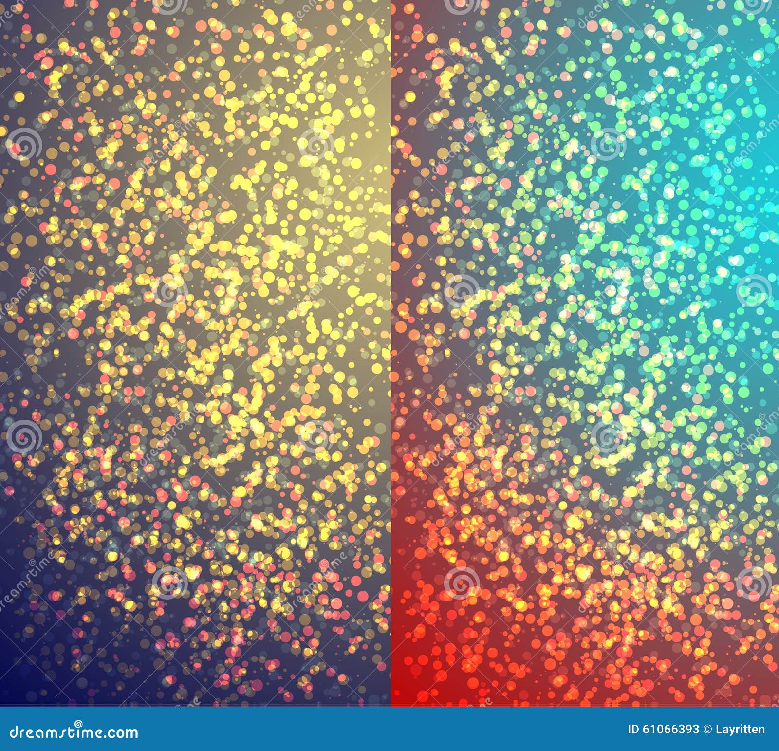 Set from 2 Abstract Shining Bright Backgrounds for Design Stock Vector ...