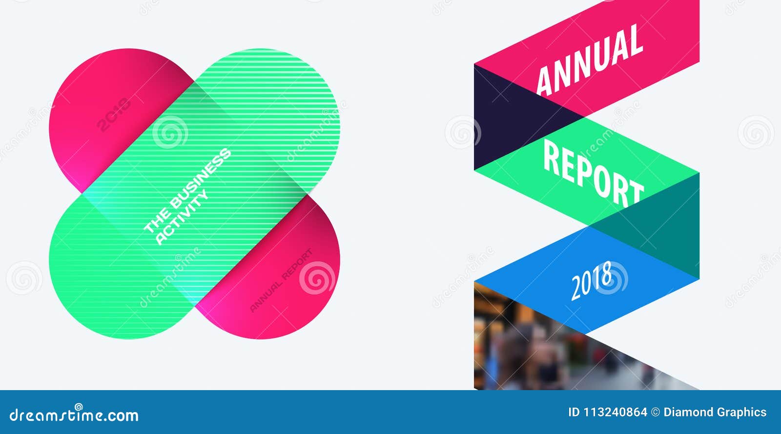 Set of Abstract Vector Design for Graphic Template. Creative Modern ...