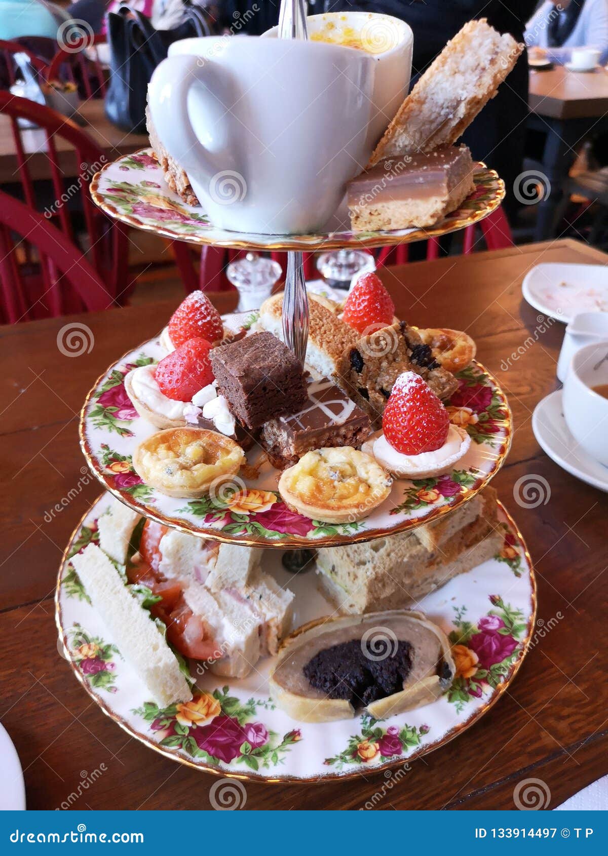 Tea time stock image. Image of temptation, blackpudding - 133914497