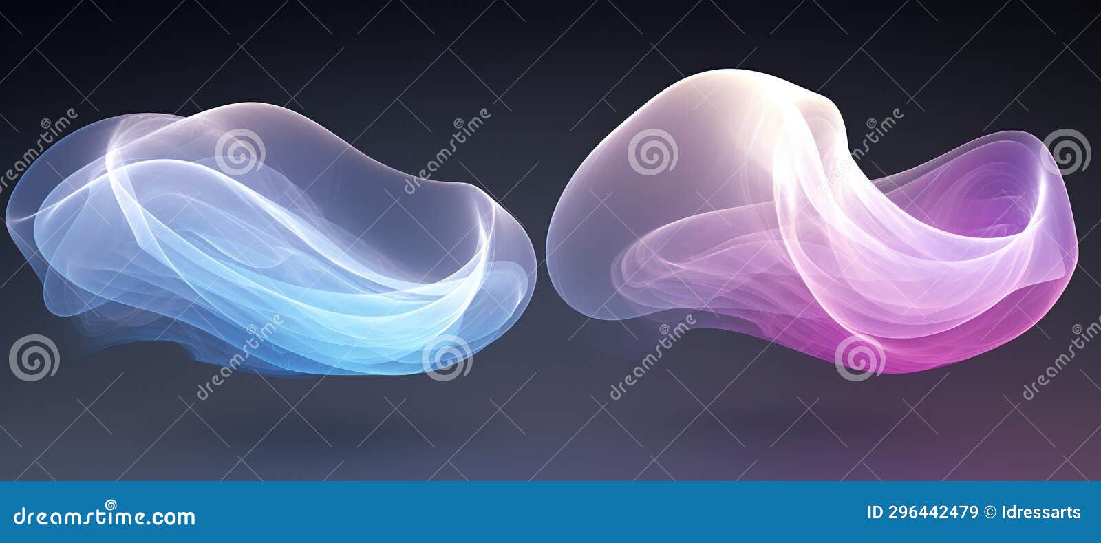 Set of Air Flow Effect, Cold White Wind Effect, Blowing Mist, Smoke or ...