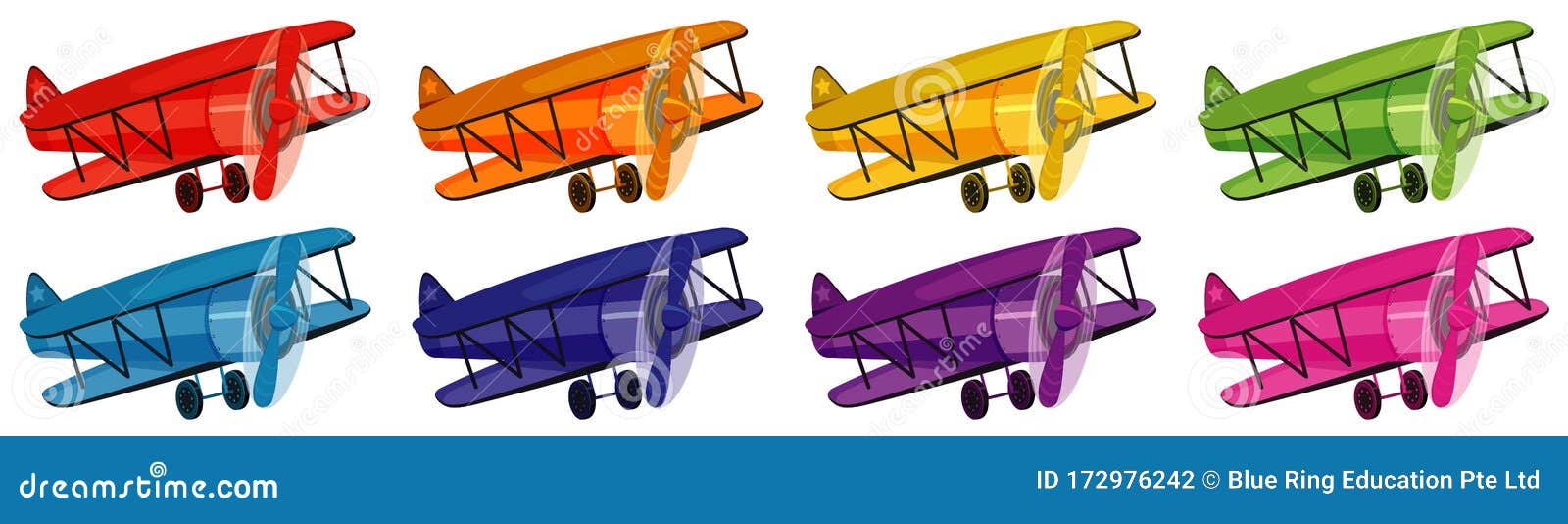 Airplane Colors Stock Illustrations – 4,542 Airplane Colors Stock ...