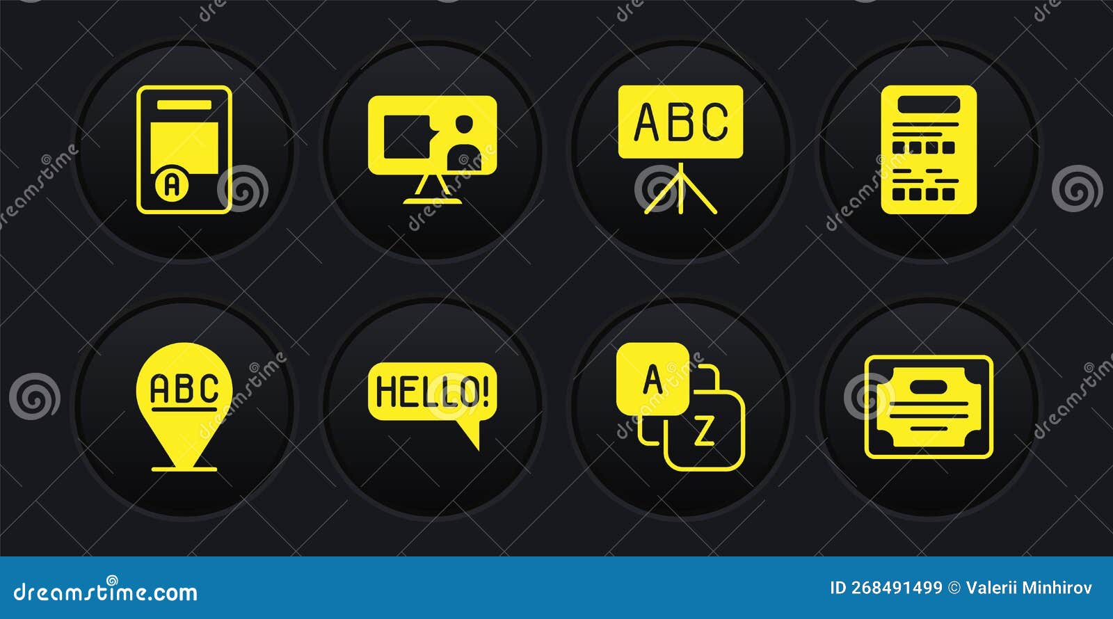 Set Alphabet, Exam Sheet, Hello in Different Languages, Vocabulary ...