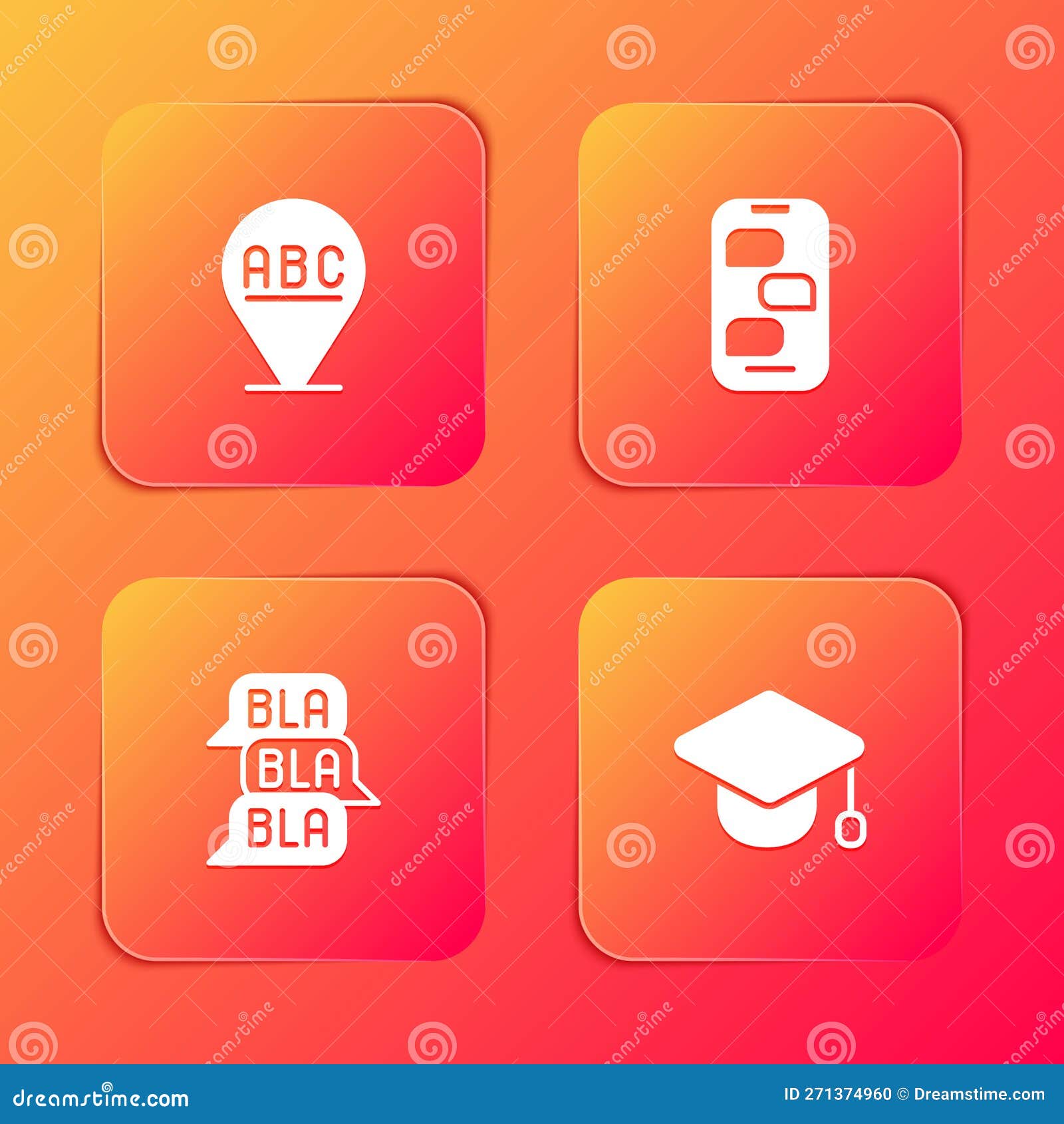 Set Alphabet, New Chat Messages Notification, Speech Bubble and ...