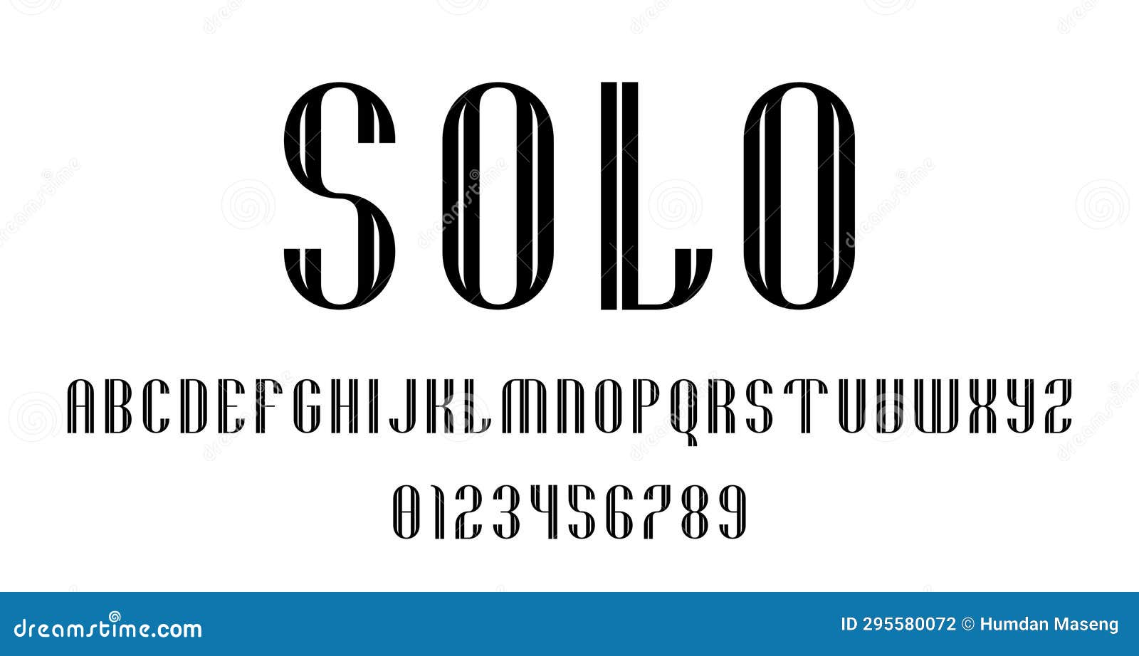 Set of Alphabets Font Letters and Numbers Stock Vector - Illustration ...