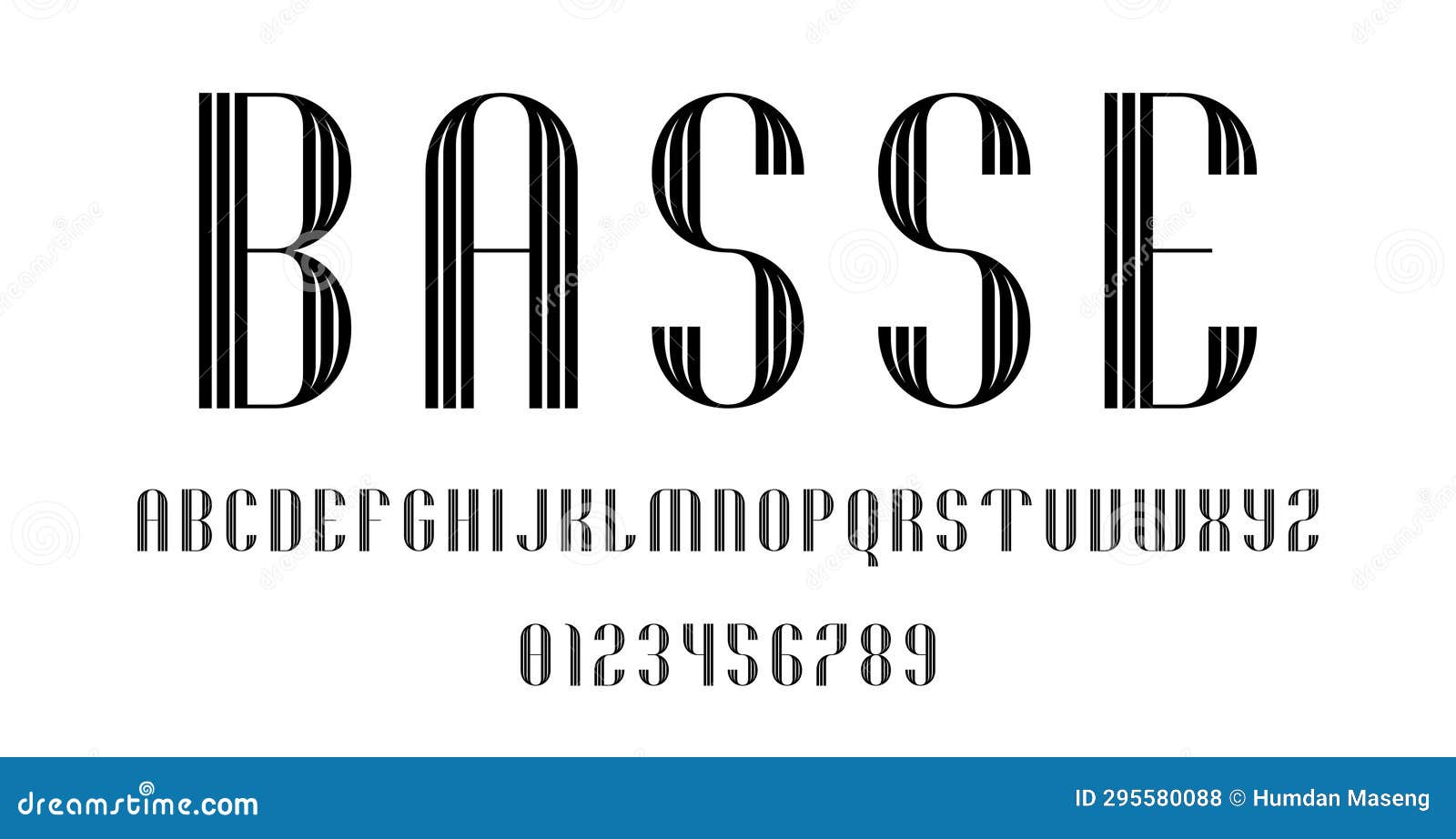 Set of Alphabets Font Letters and Numbers Stock Vector - Illustration ...