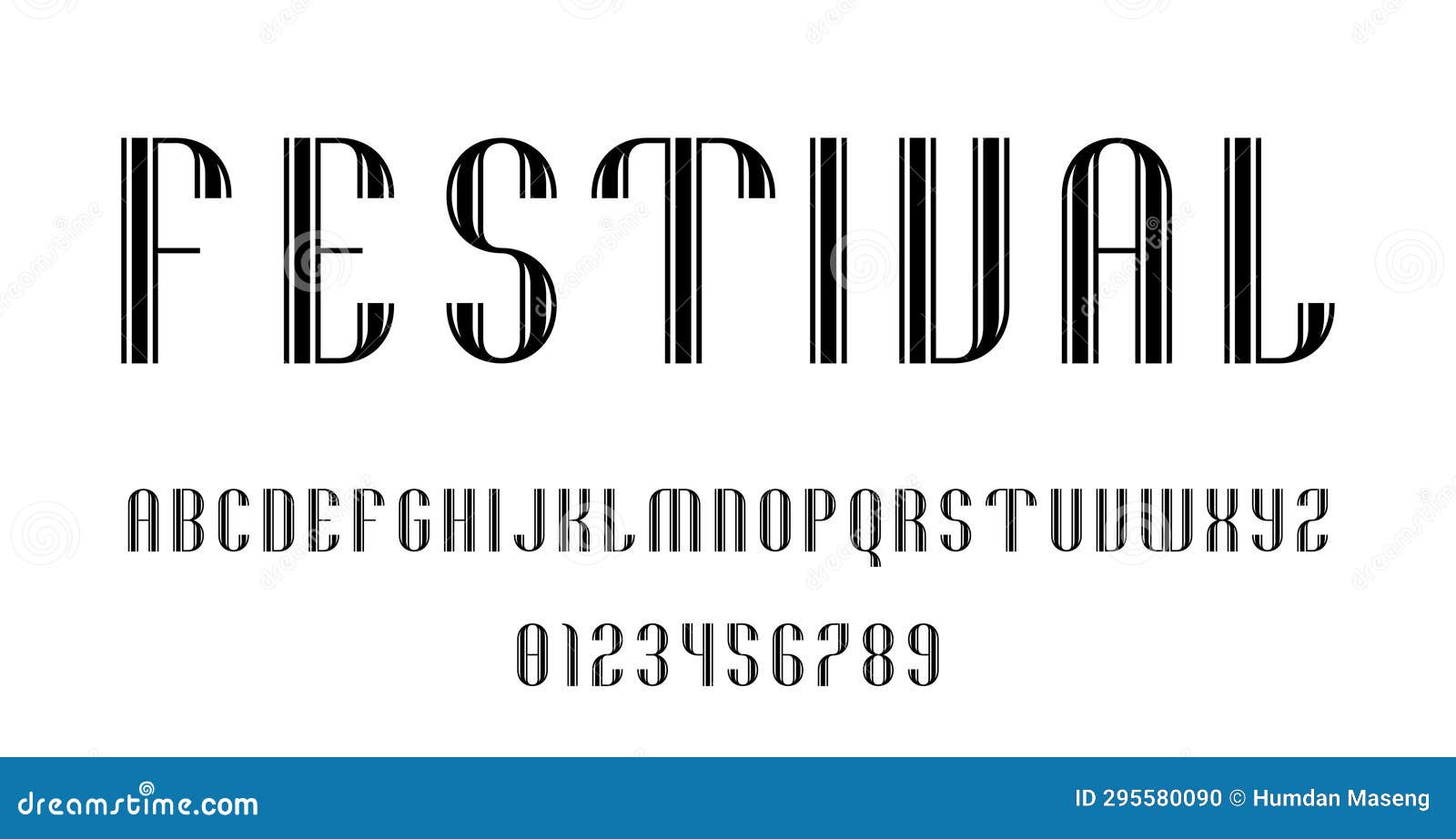 Set of Alphabets Font Letters and Numbers Stock Vector - Illustration ...