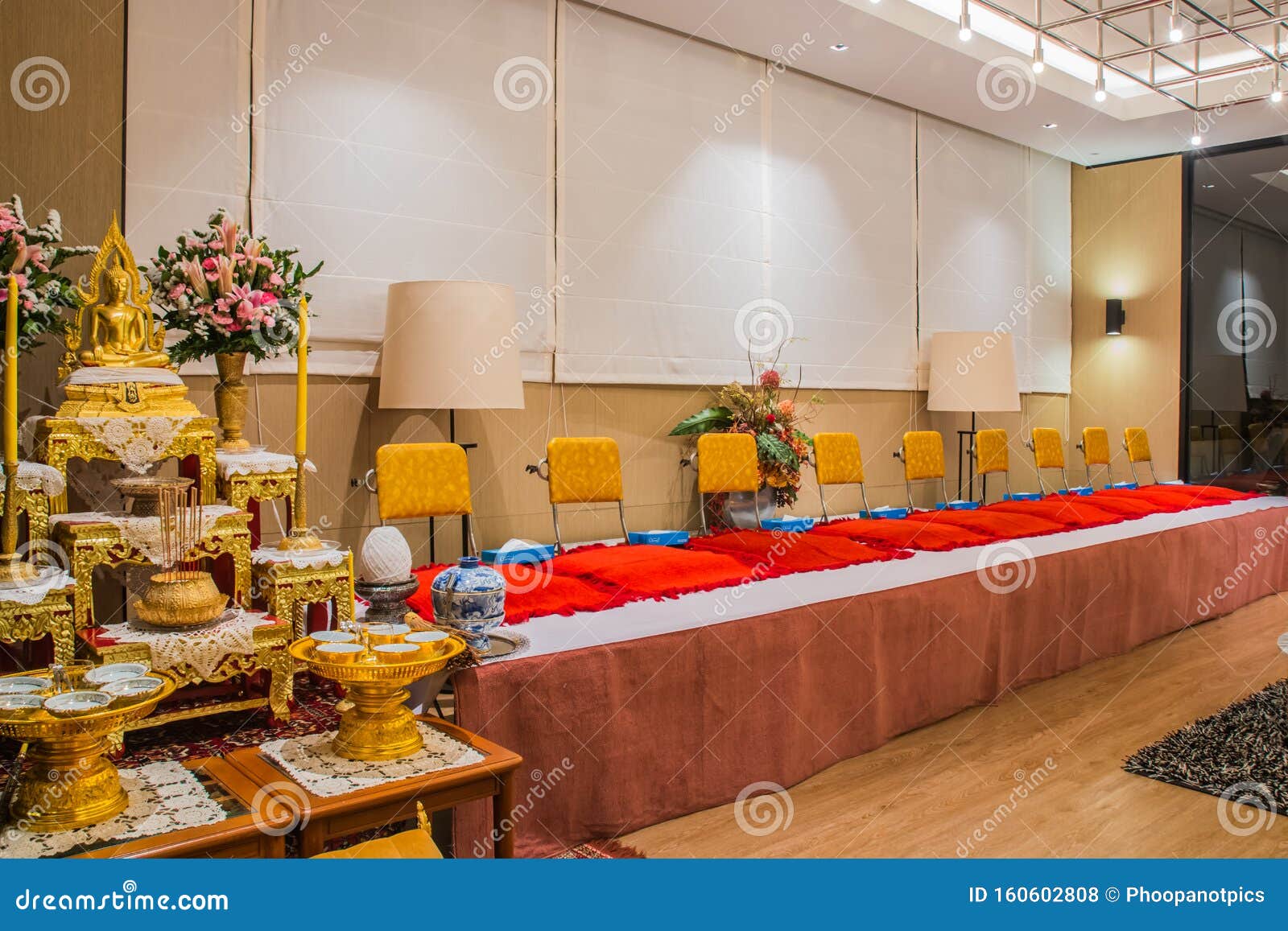 Set of Altar Table in the Room Stock Photo - Image of ancient, altar ...
