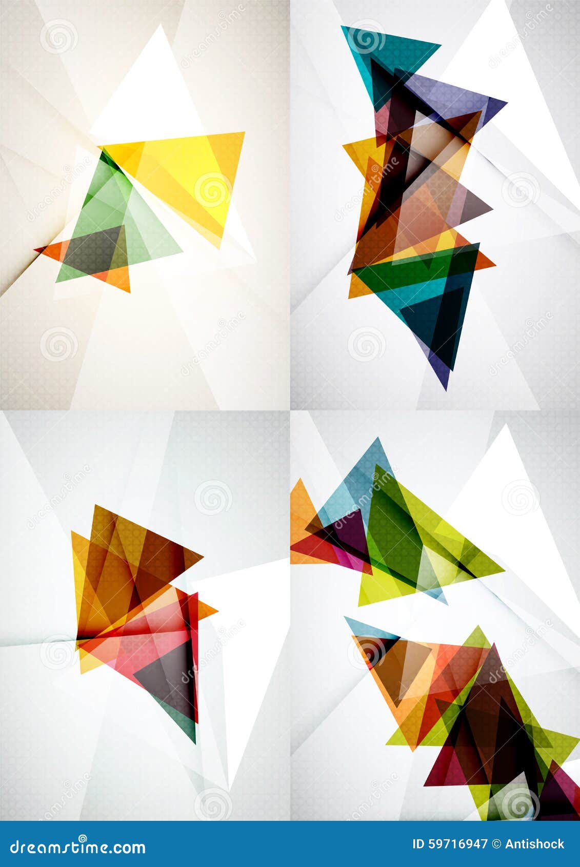 Set of Angle and Straight Lines Design Abstract Stock Vector ...