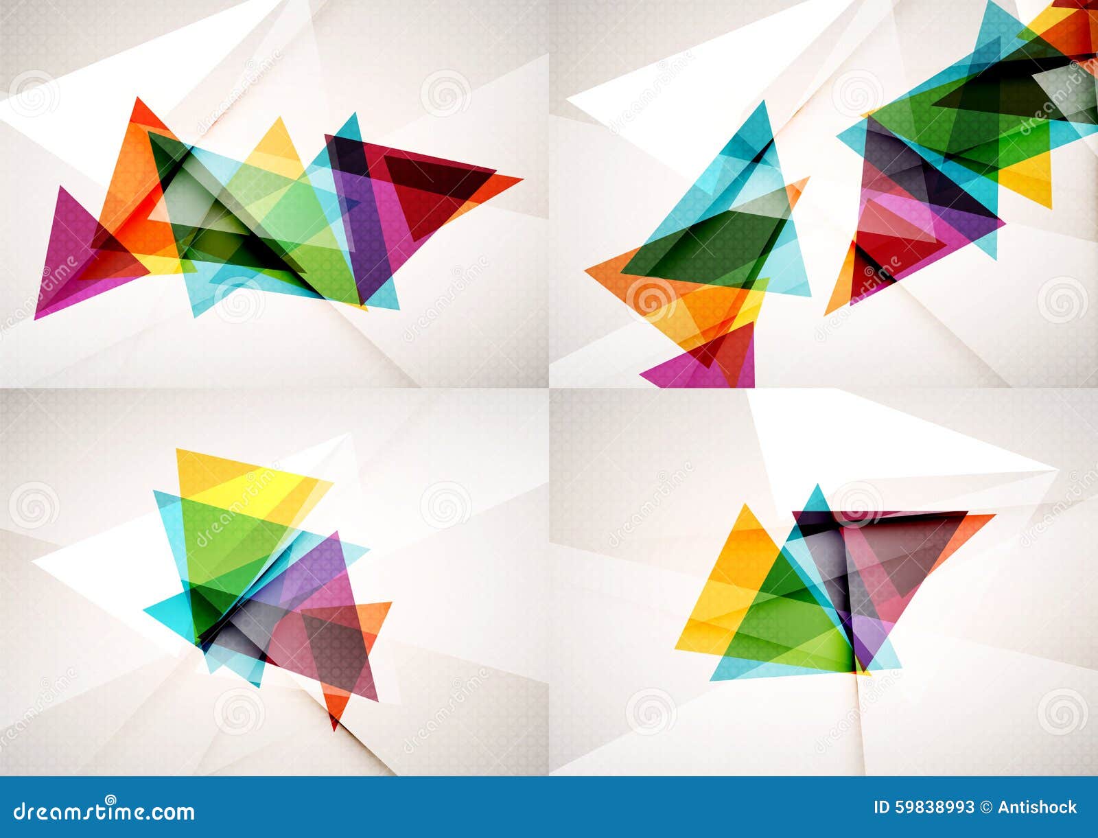 Set of Angle and Straight Lines Design Abstract Stock Vector ...