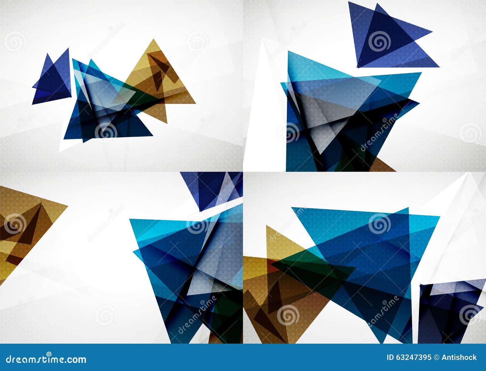 Set of Angle and Straight Lines Design Abstract Stock Vector ...