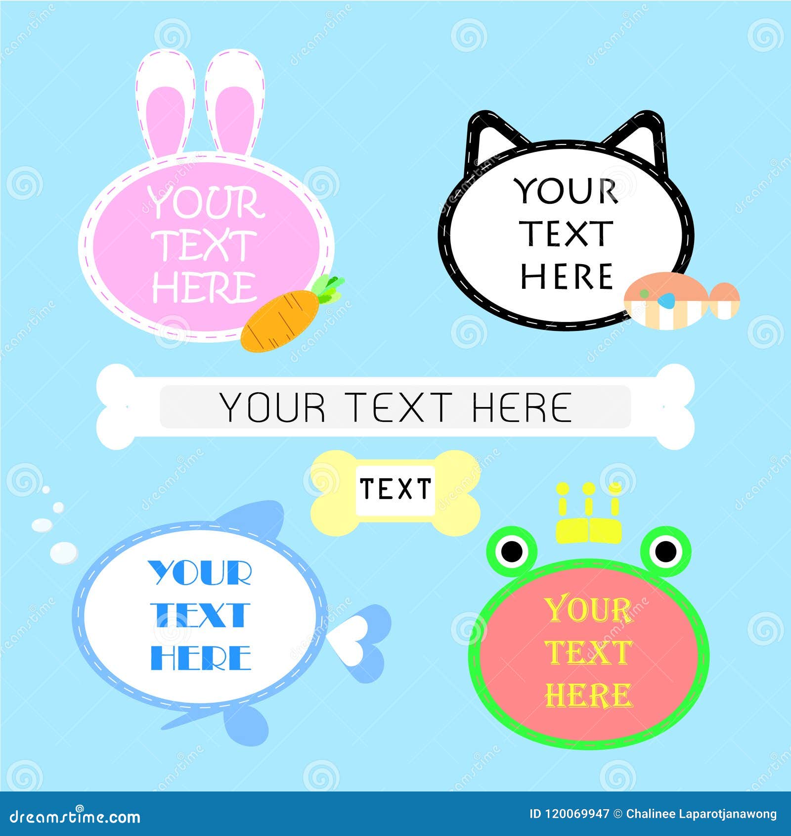 Animal Text Box Stock Illustrations – 2,038 Animal Text Box Stock ...