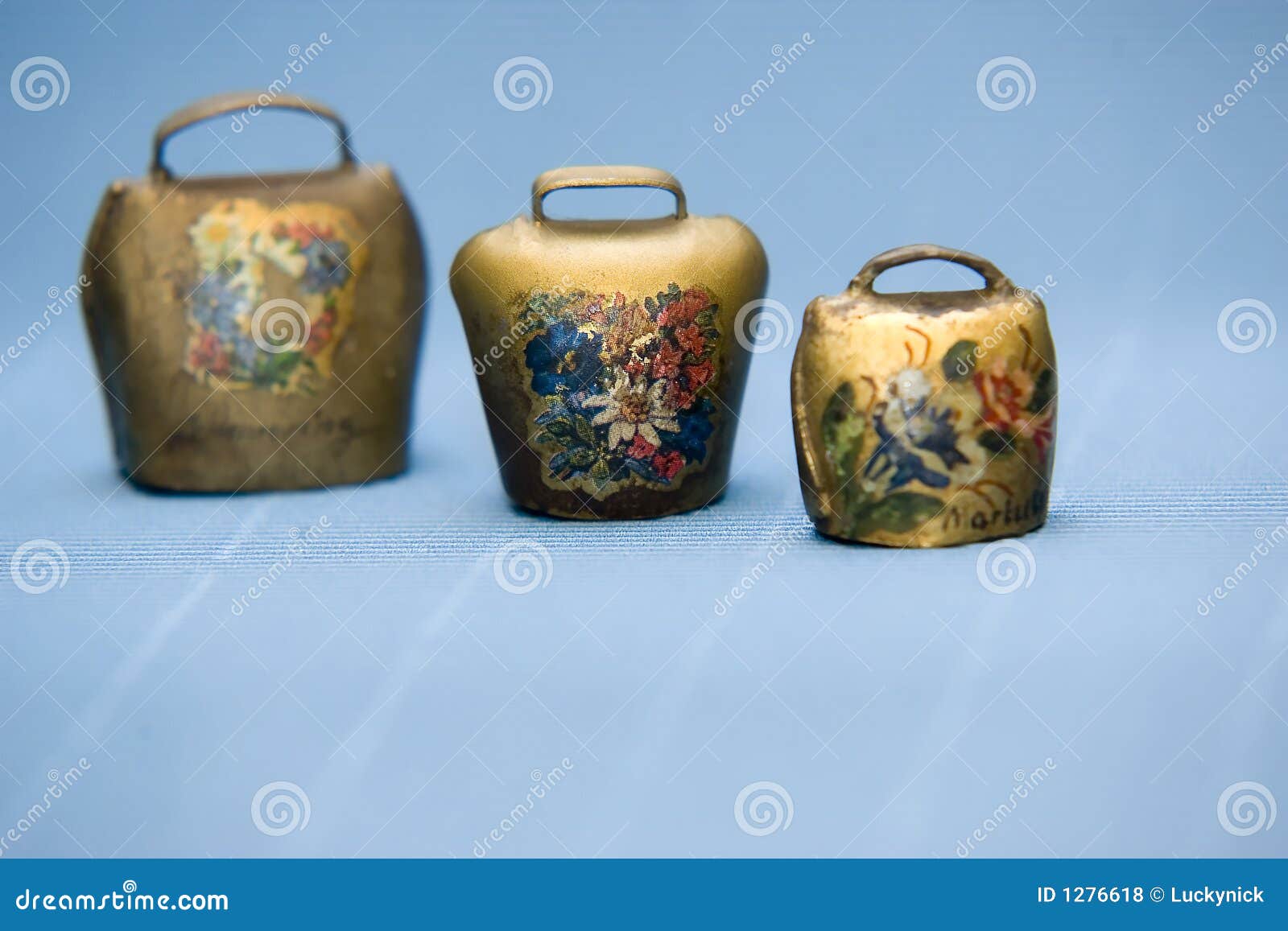 Set of antique bells stock photo. Image of bells, sized - 1276618