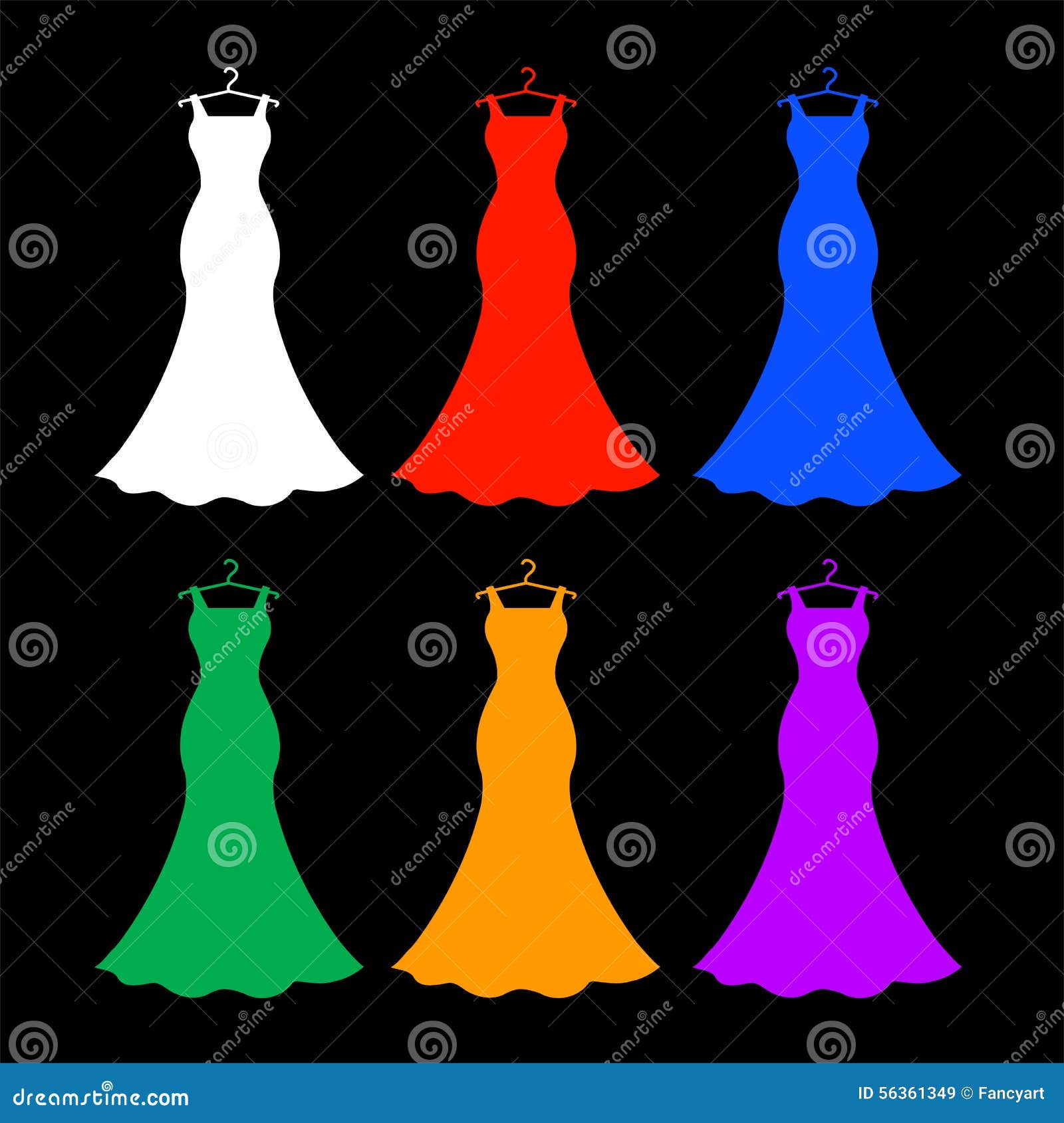 A set of apparel logos stock vector. Illustration of colorful - 56361349
