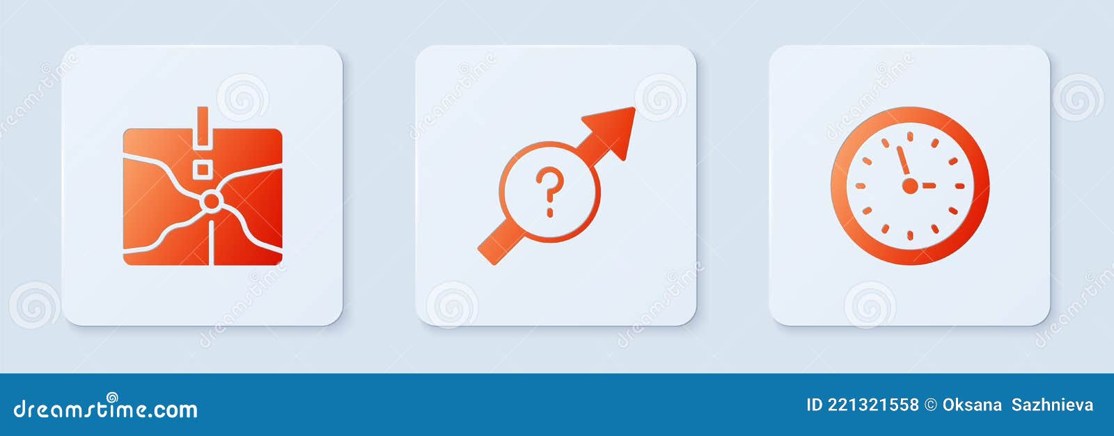 Set Intersection Point, Arrow, Clock, Pie Chart Infographic, Wrench And ... Set Intersection Point, Arrow, Clock, Pie Chart Infographic, Wrench And ...