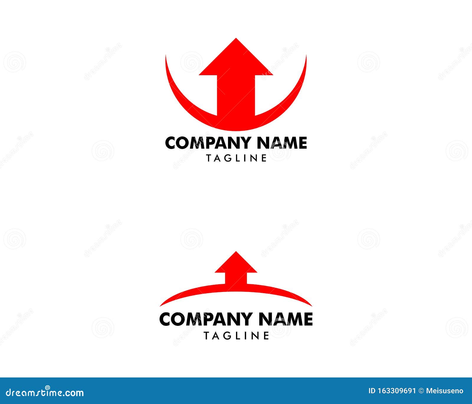 Set of Arrow Up Logo Vector Template Design Stock Vector - Illustration ...