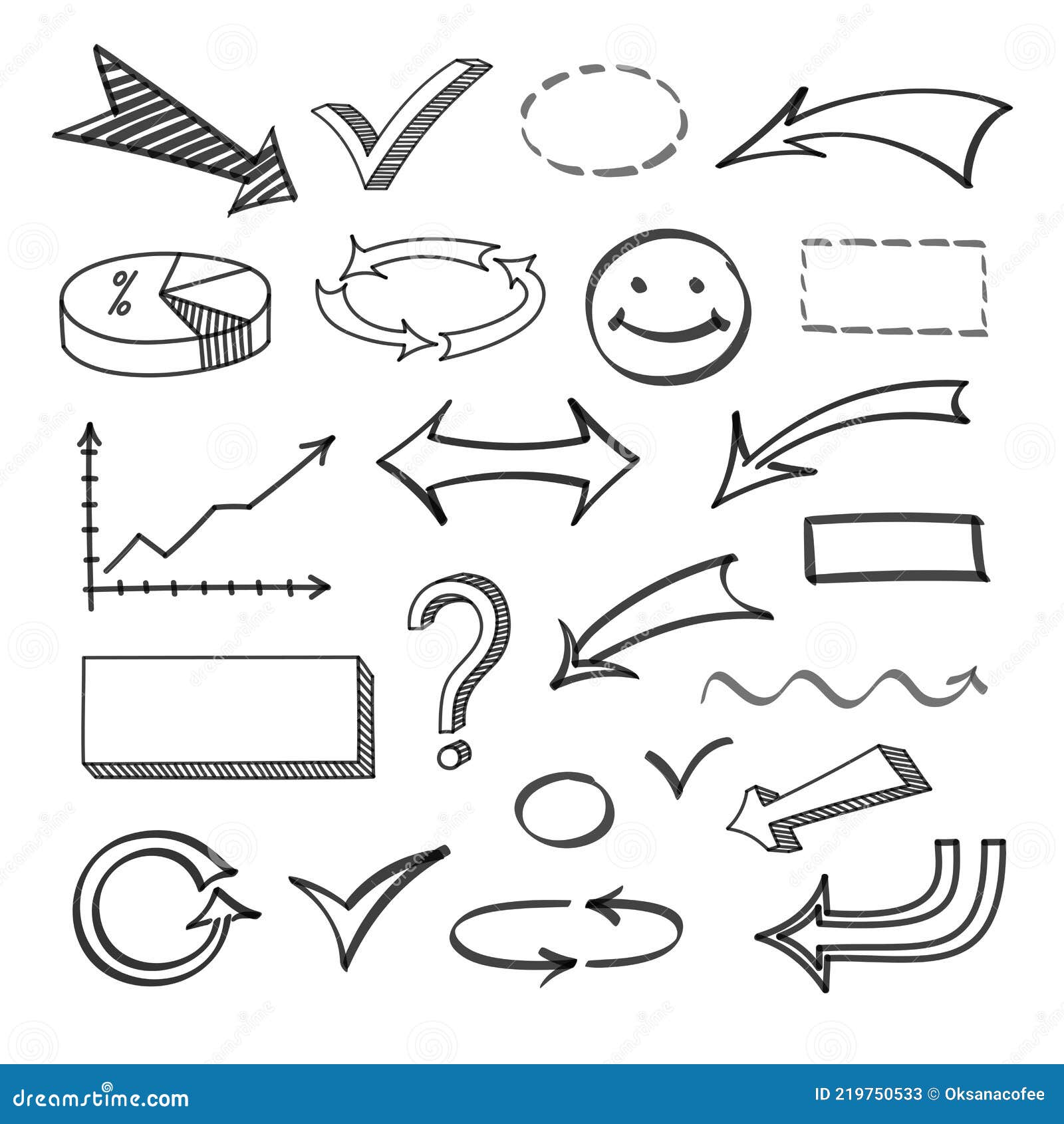 Schematic Pointers. Extension Lines To Indicate The Details Of The ...