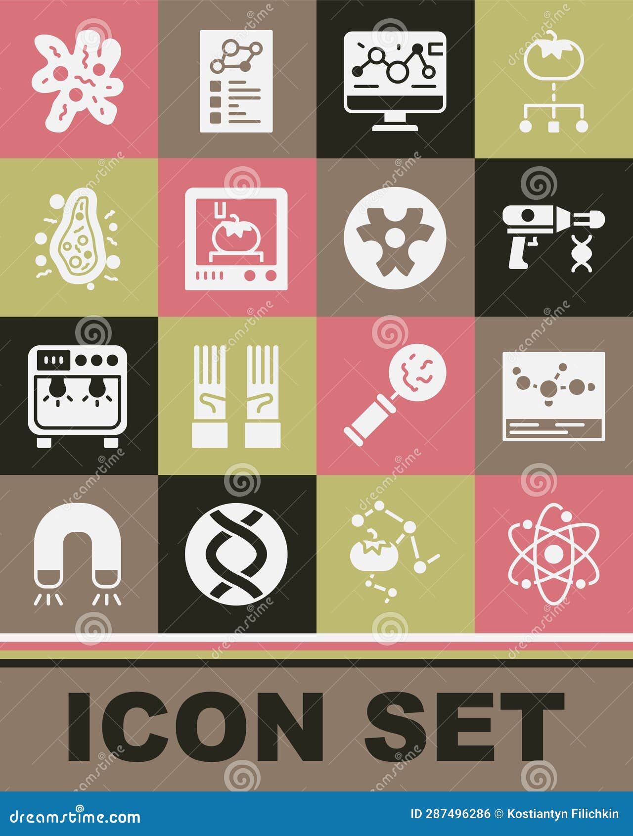 Transfer RNA. Genetic Code. Cartoon Vector | CartoonDealer.com #113257763