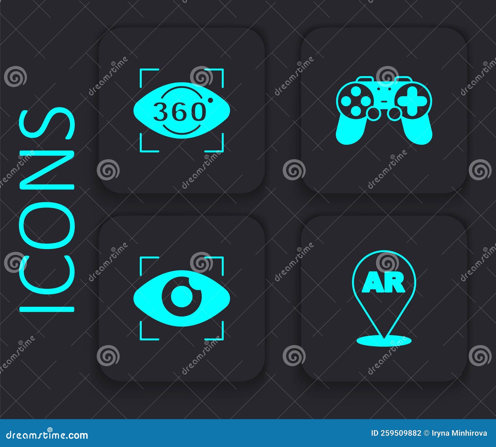 Set Augmented Reality AR, 360 Degree View, Gamepad and Big Brother ...