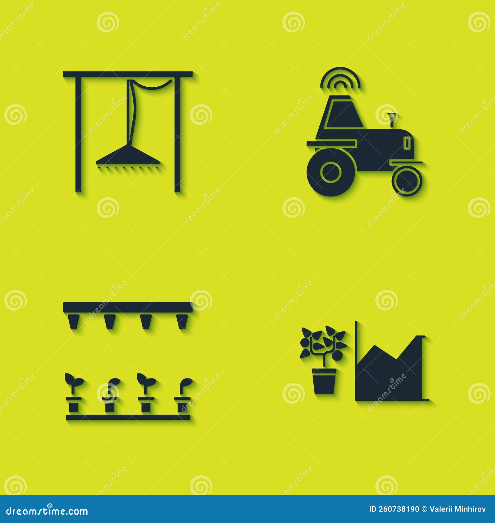 Set Automatic Irrigation Sprinklers, Flower Statistics, and Wireless ... Set Automatic Irrigation Sprinklers, Flower Statistics, and Wireless ...