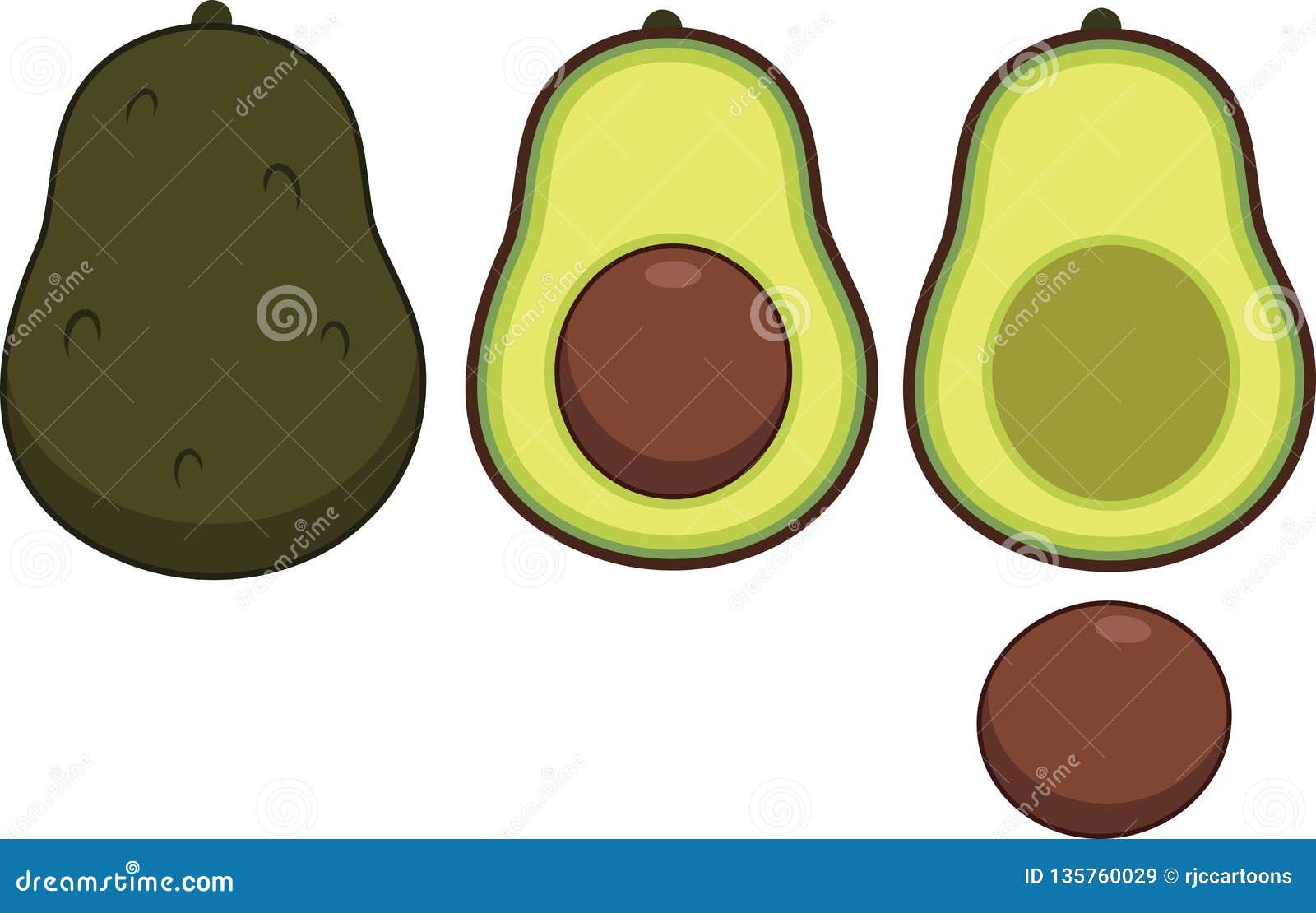 Avocado Featuring Women`s Shape. Figure Of A Young Women Isolated On ...