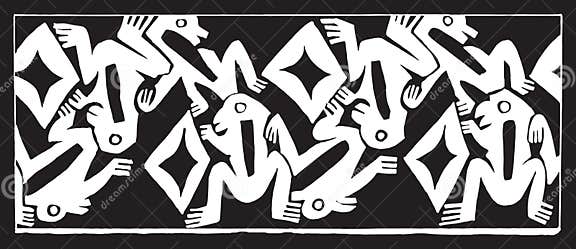 Ancient Mexican Design. Set of Aztec Labels and Elements. Vector Set ...