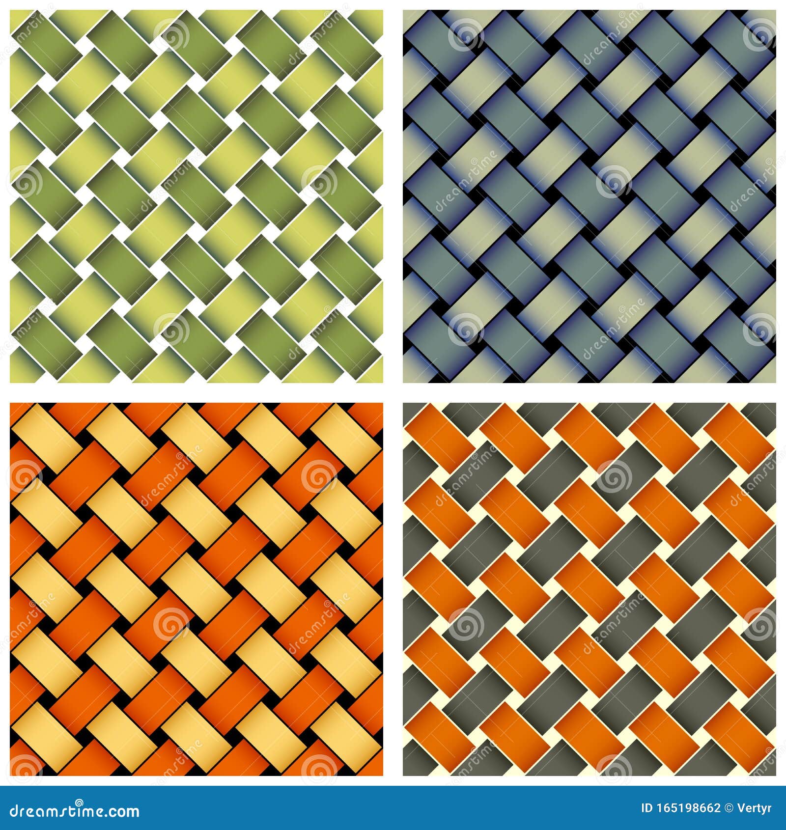 Set of Background of Abstract Simple Crosswise Network Pattern. Stock ...