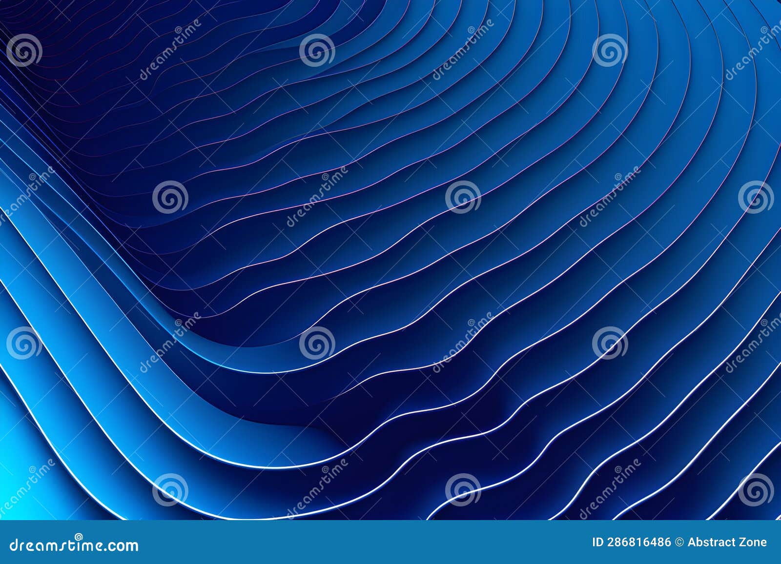 Set of Background Form Blue Color Tone. Background Wallpaper of Line ...