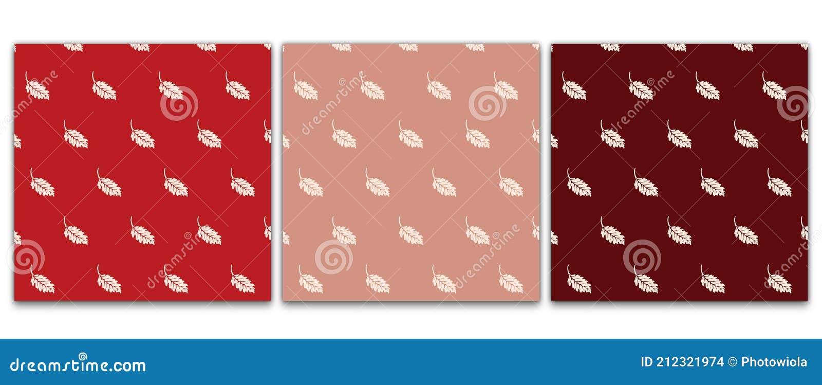 Set of 3 backgrounds. stock vector. Illustration of fabric - 212321974