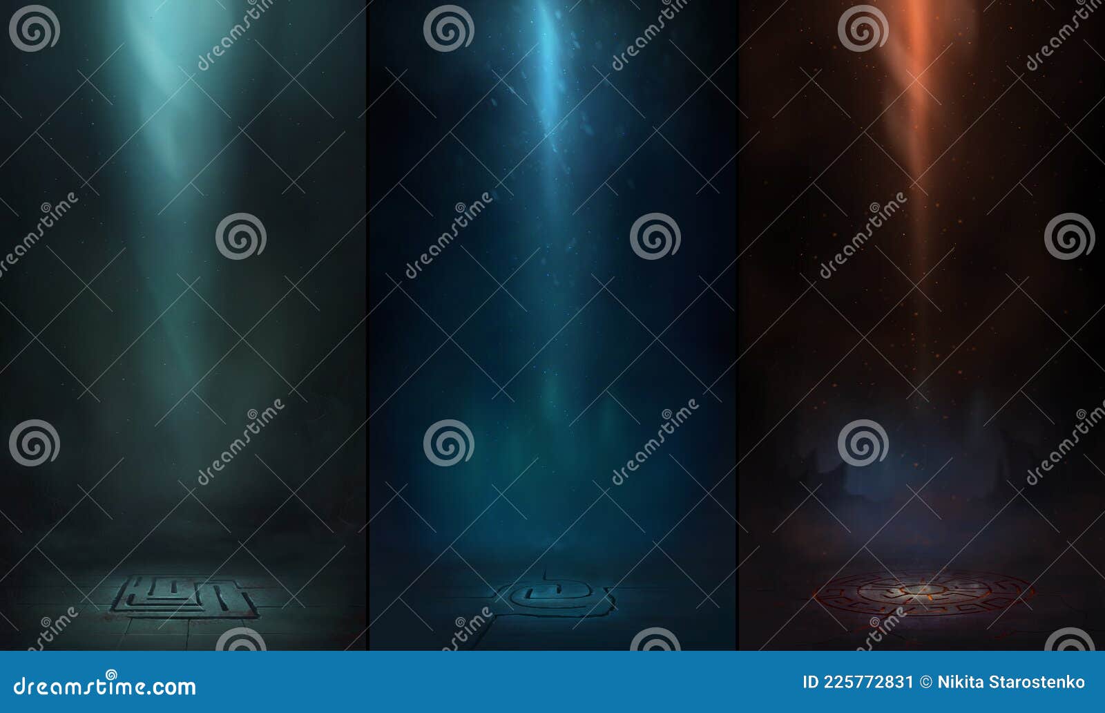 A Set Of Backgrounds For The Game Character. Backgrounds For The Game ...